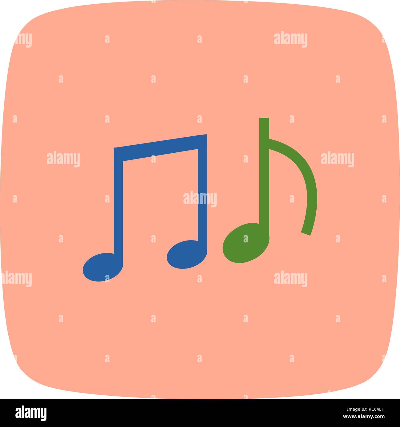Vector Music Icon Stock Vector Image & Art - Alamy