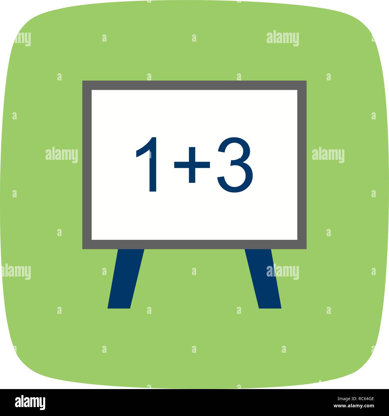 Vector Mathematics Icon Stock Vector Image & Art - Alamy