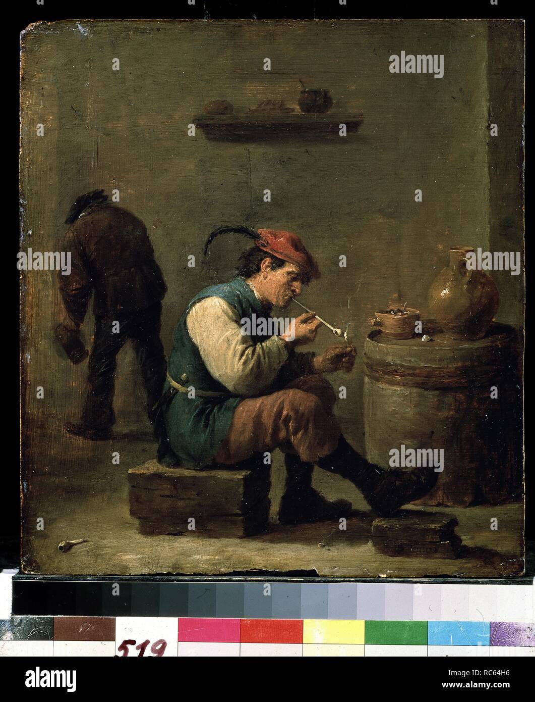 A smoker. Museum: State A. Pushkin Museum of Fine Arts, Moscow. Author ...