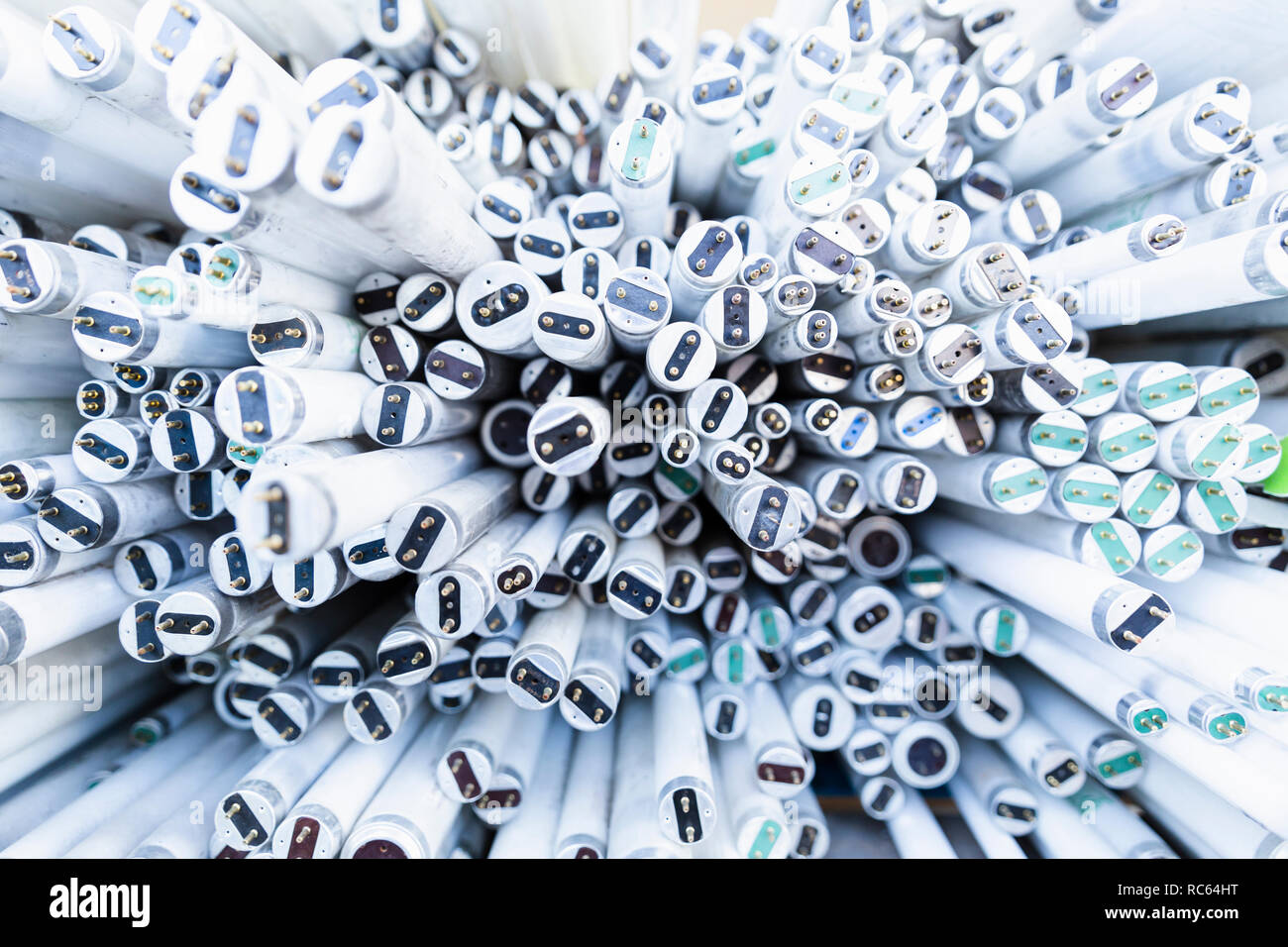 Recycle fluorescent tubes hi-res stock photography and images - Alamy