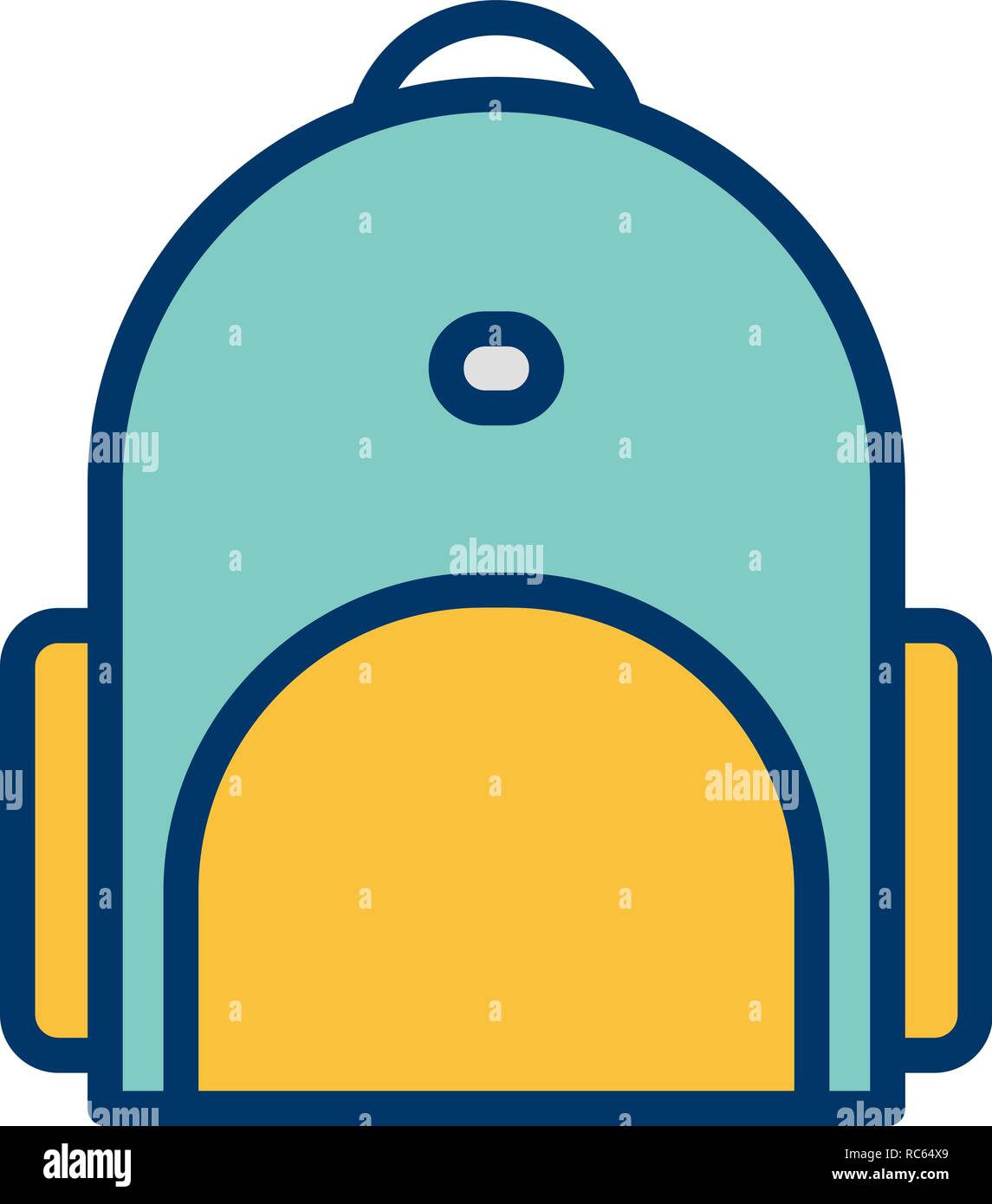 Vector Bagpack Icon Stock Vector Image & Art - Alamy