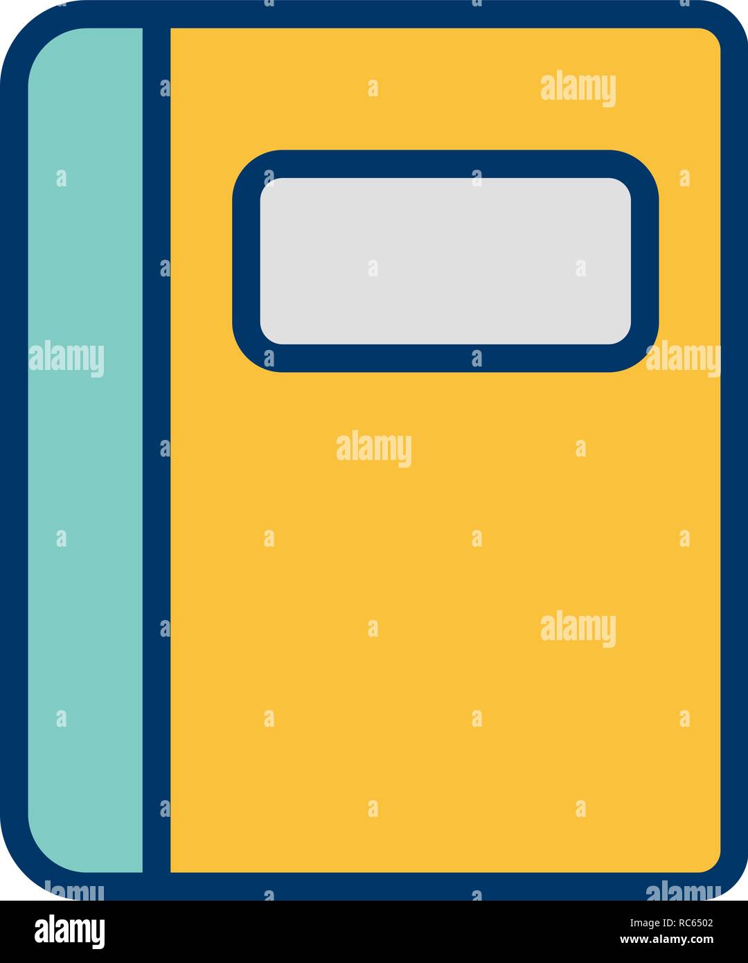 Vector Notebook Icon Stock Vector Image & Art - Alamy