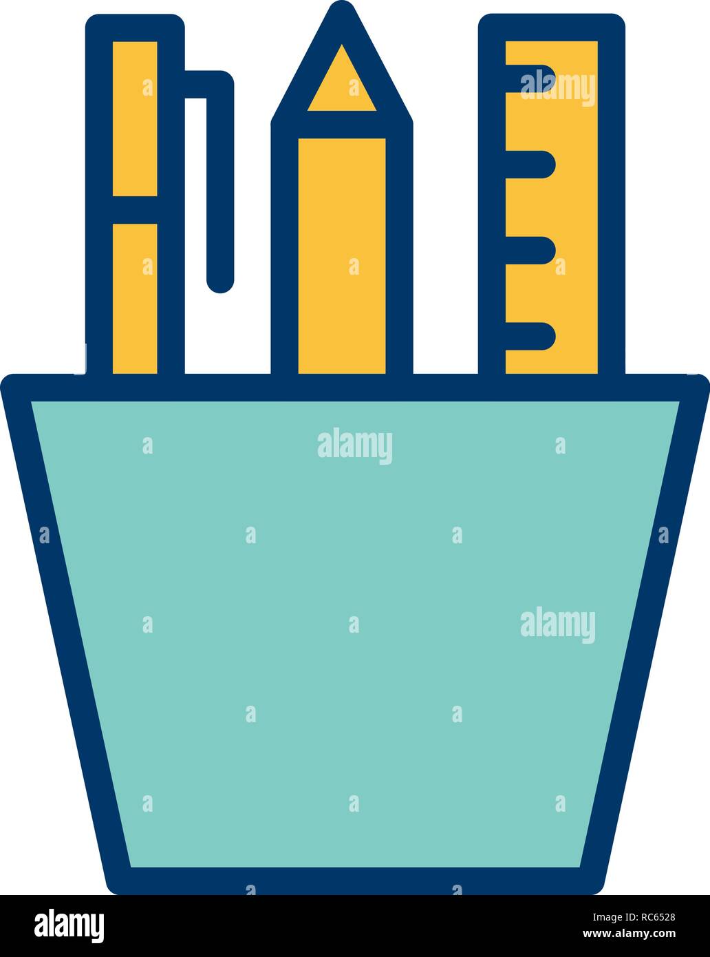 Vector Stationery Icon Stock Vector Image & Art - Alamy