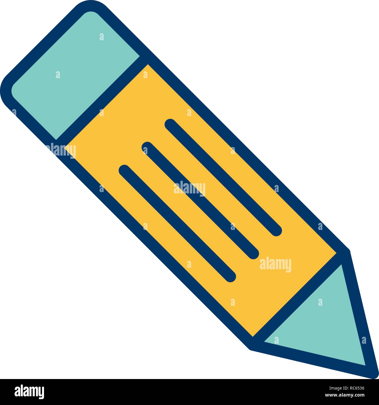 Vector Pencil Icon Stock Vector Image & Art - Alamy