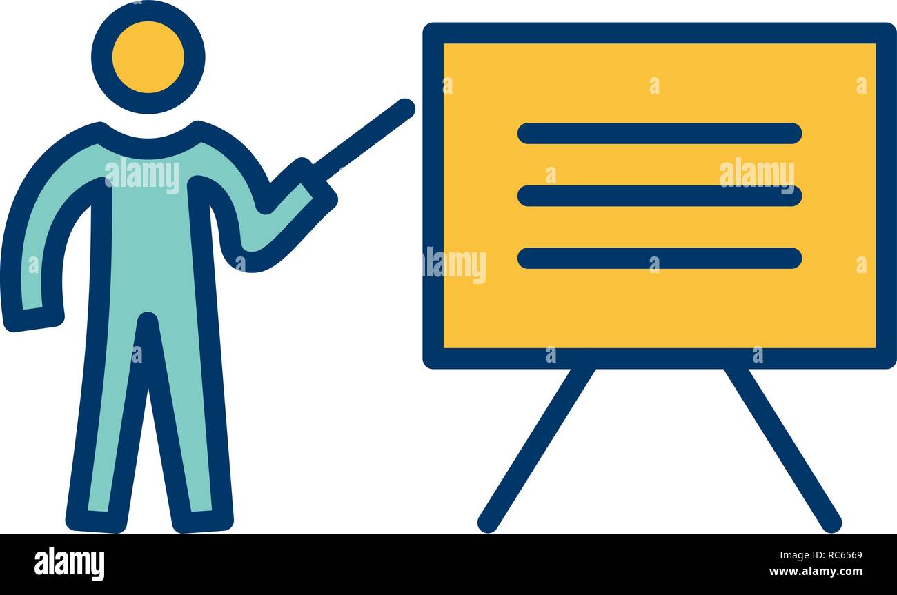 Vector Teaching Icon Stock Vector Image & Art - Alamy