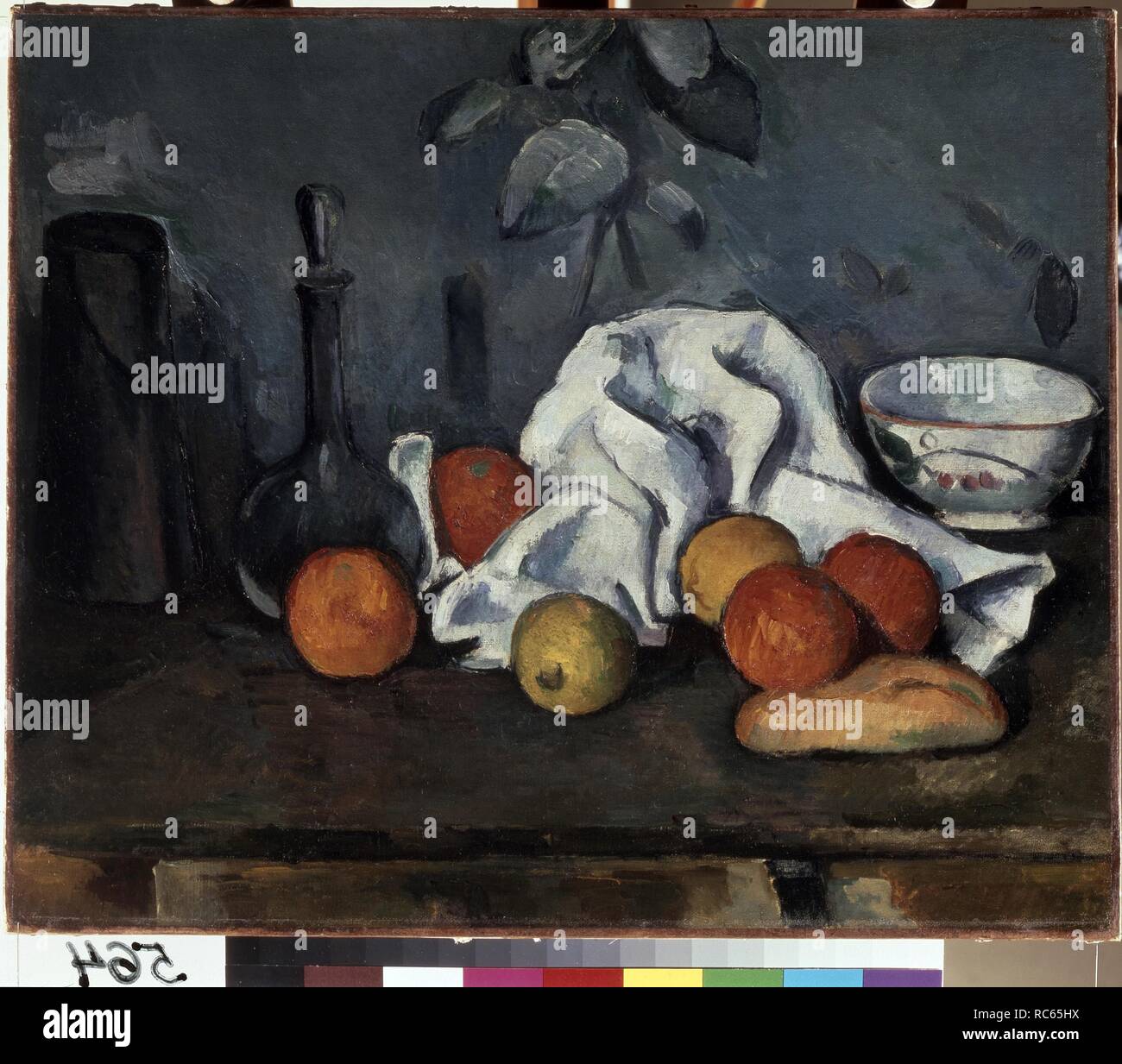 Fruit. Museum: State Hermitage, St. Petersburg. Author: CEZANNE, PAUL ...