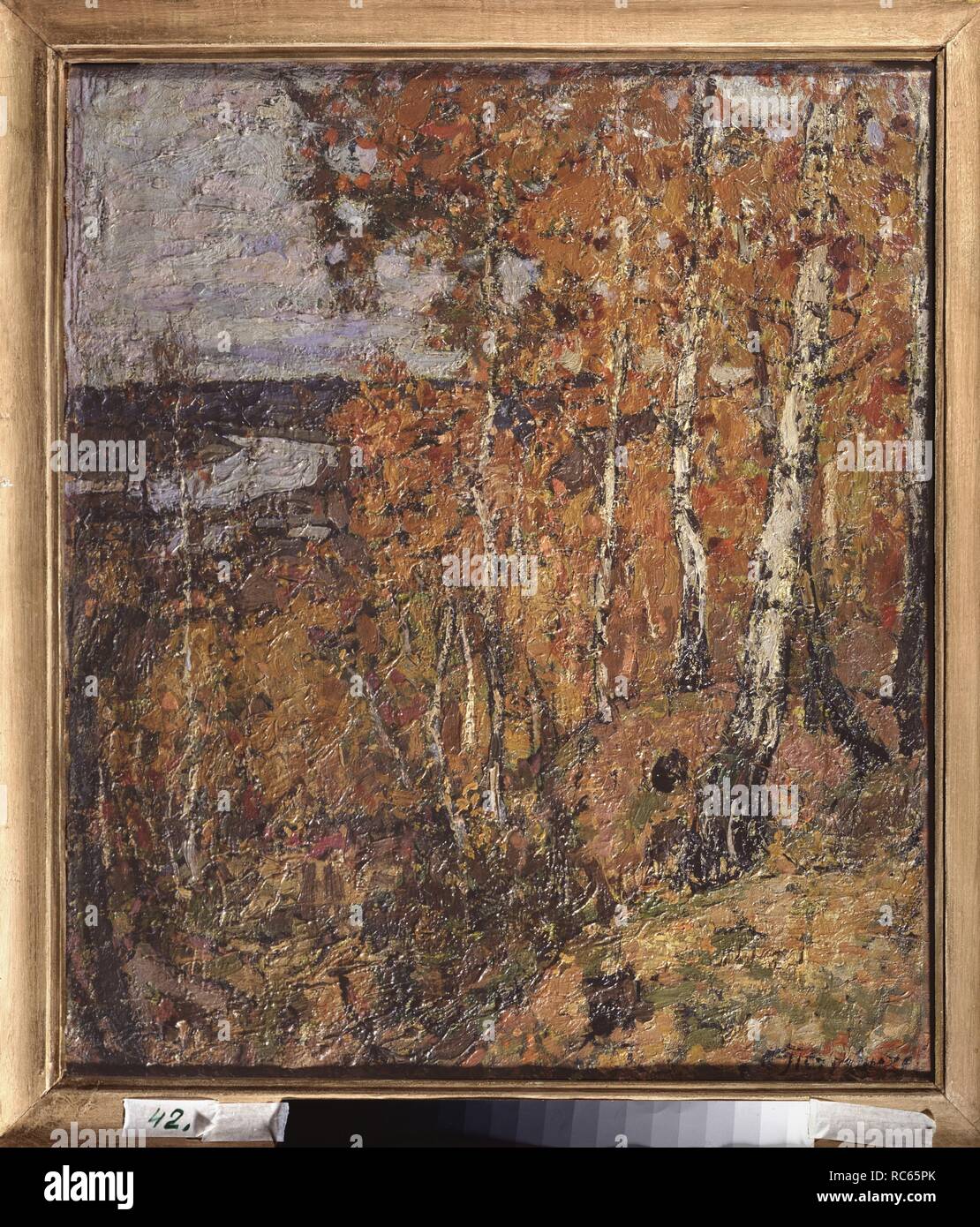 Autumn elegy. Museum: State V. Surikov Art Museum, Krasnoyarsk. Author ...