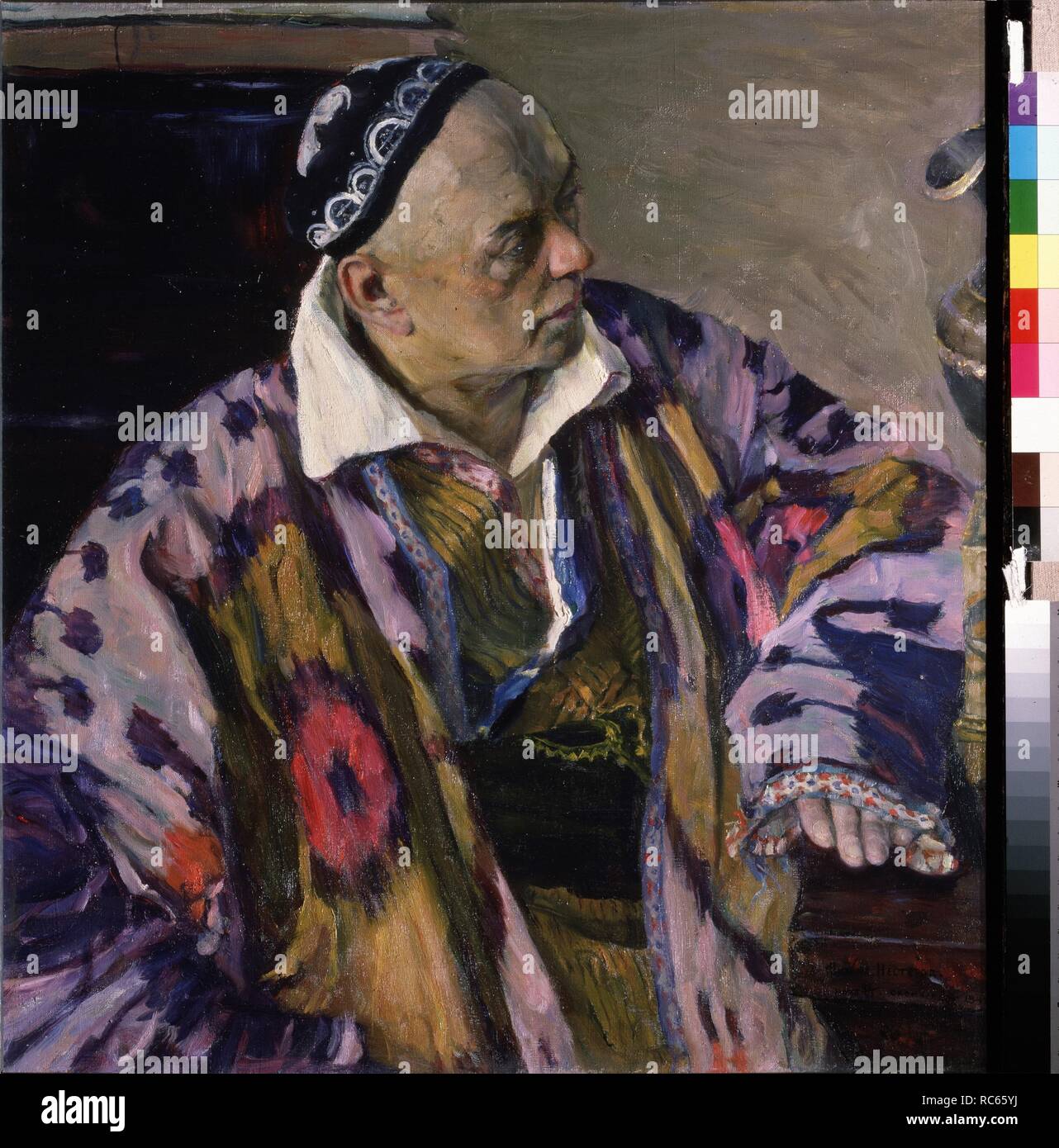 Portrait of the architect Alexey Shchusev (1873-1949). Museum: State ...