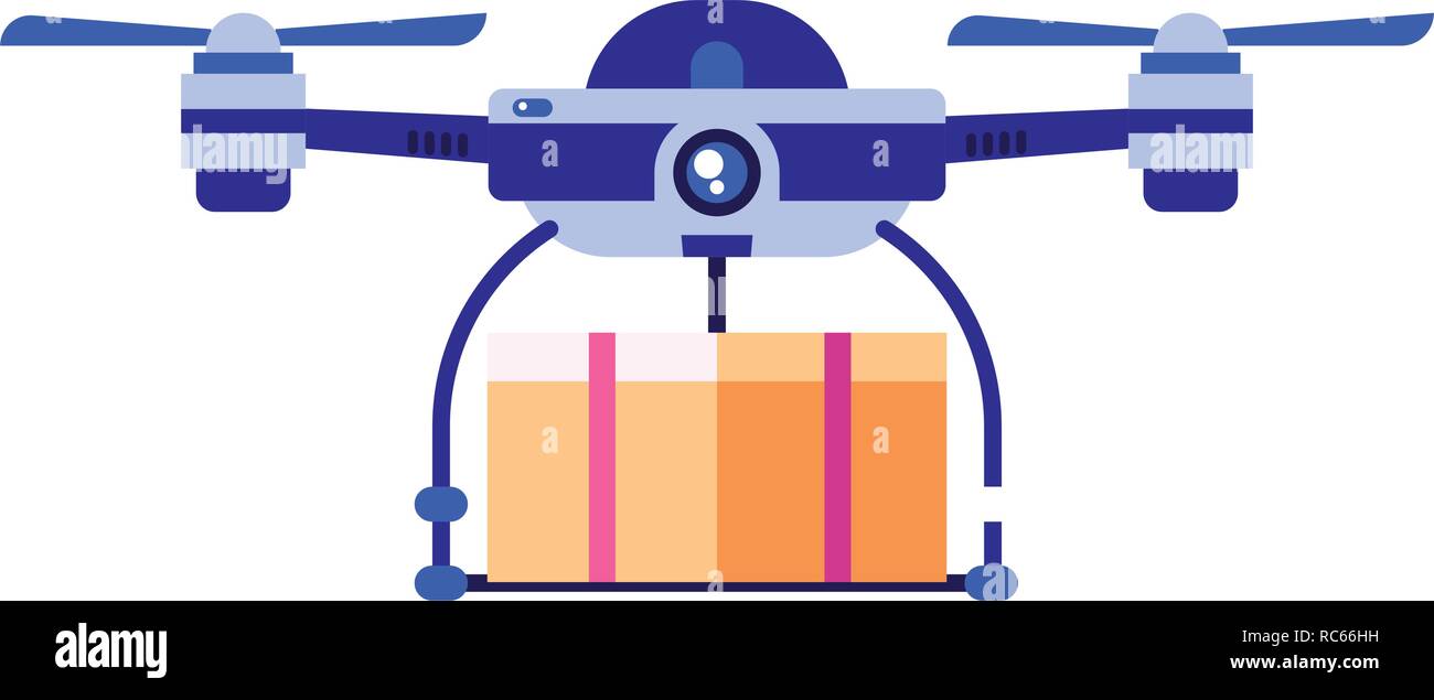 Drone Carrying Cupboard Stock Vector Image & Art - Alamy