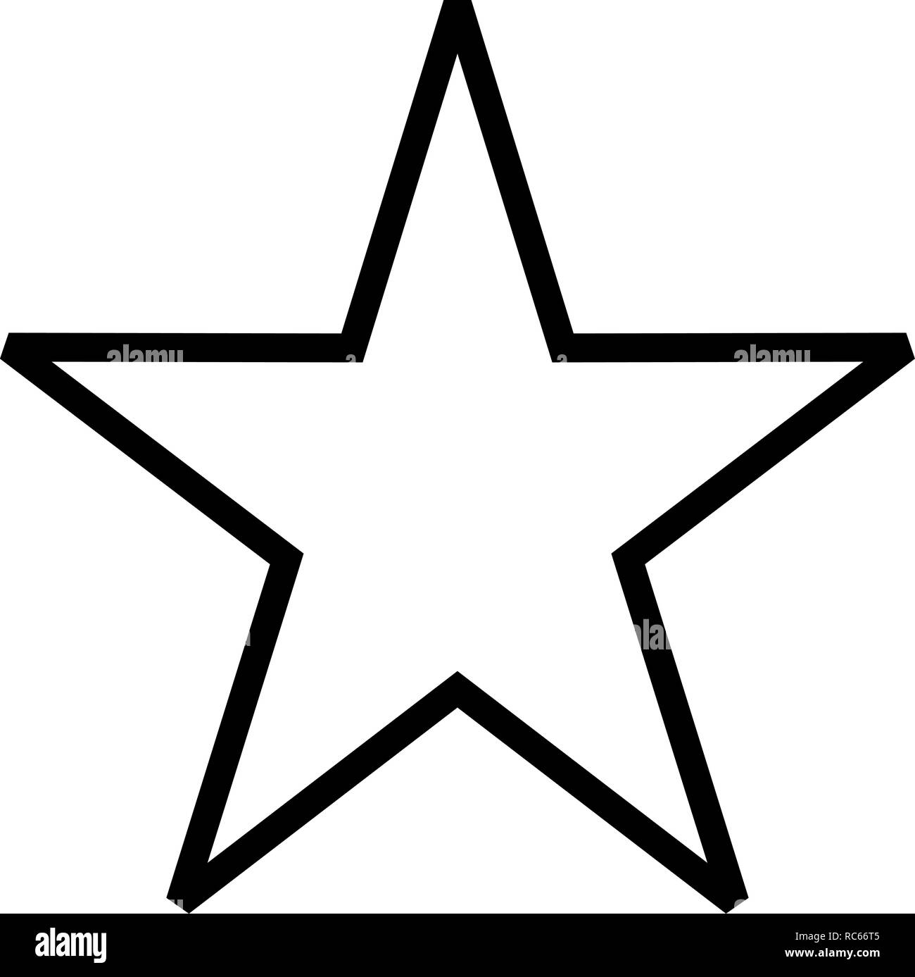 Vector Star Icon Stock Vector Image & Art - Alamy