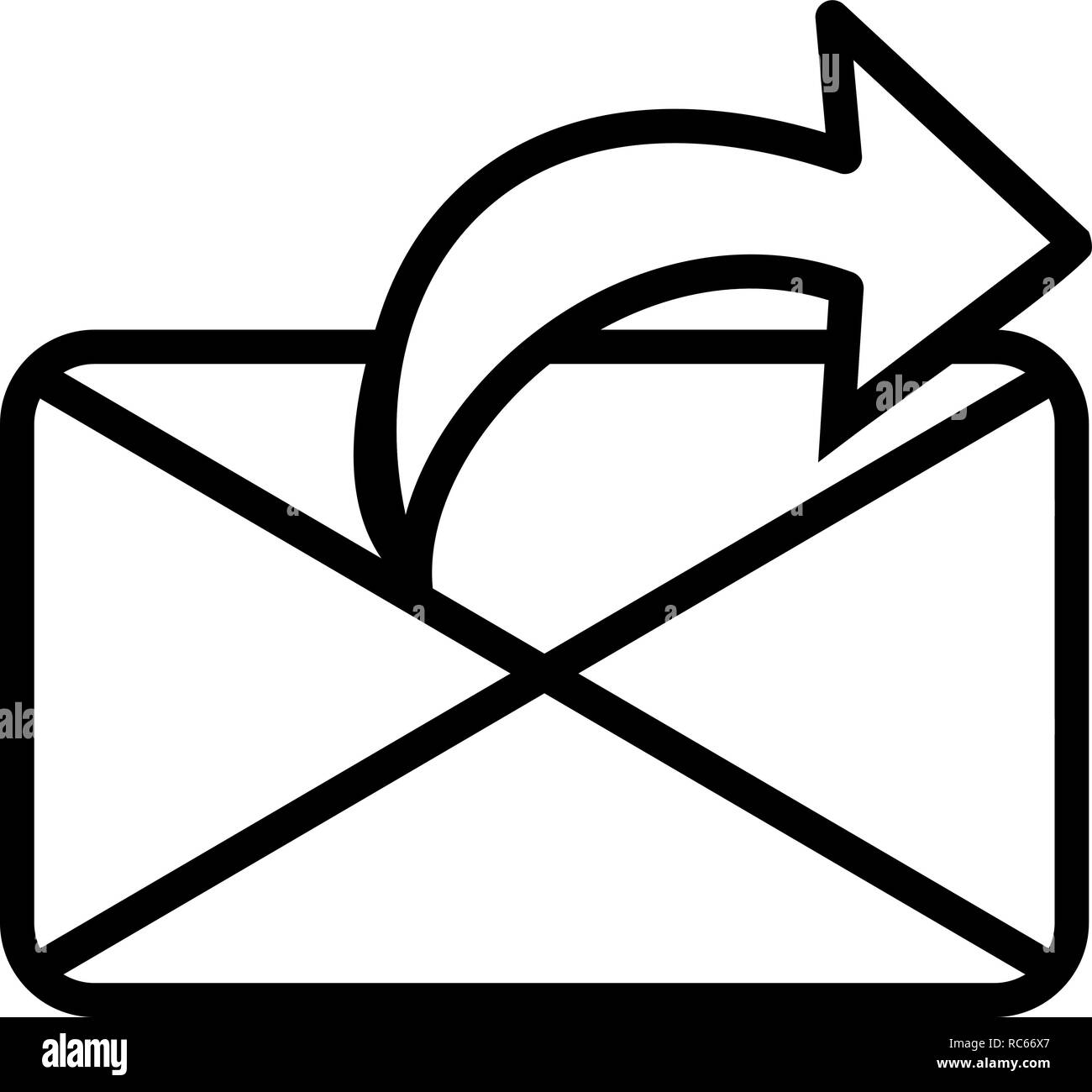 Vector Send Message Icon Stock Vector Image & Art - Alamy