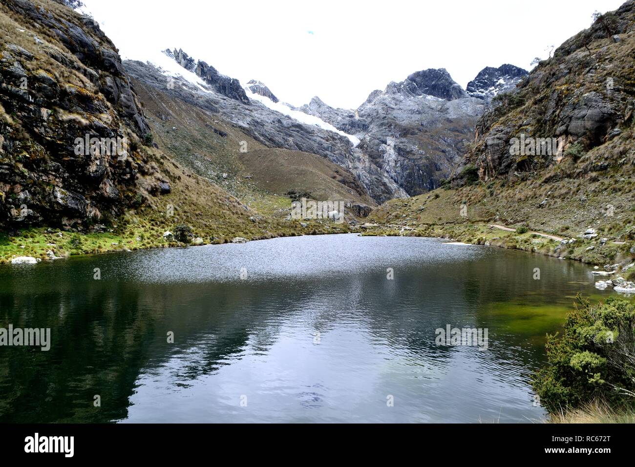 Trekking to the 69 lagoon ( Altitude: 4604 m ) - National park ...