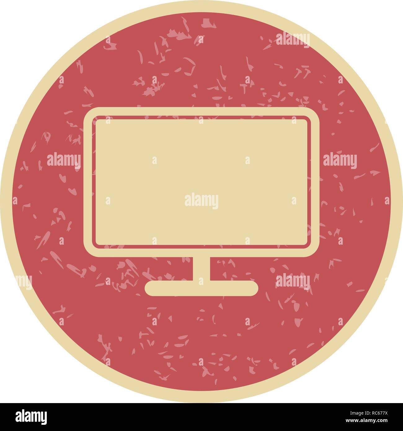 Vector LCD Icon Stock Vector Image & Art - Alamy