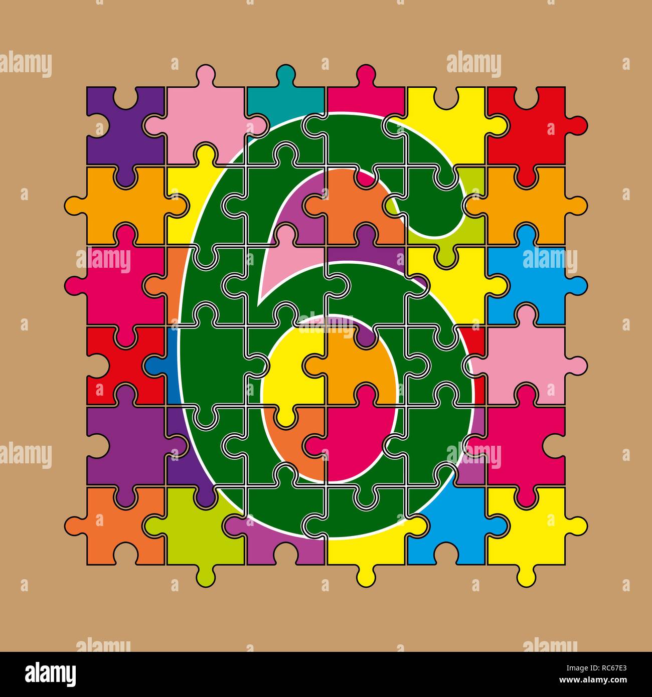 Part 6 vector vectors hi-res stock photography and images - Alamy