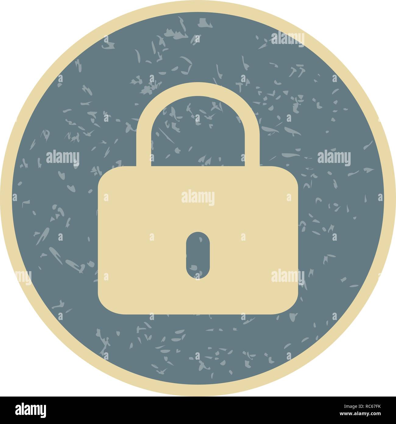 Vector Lock Icon Stock Vector Image & Art - Alamy