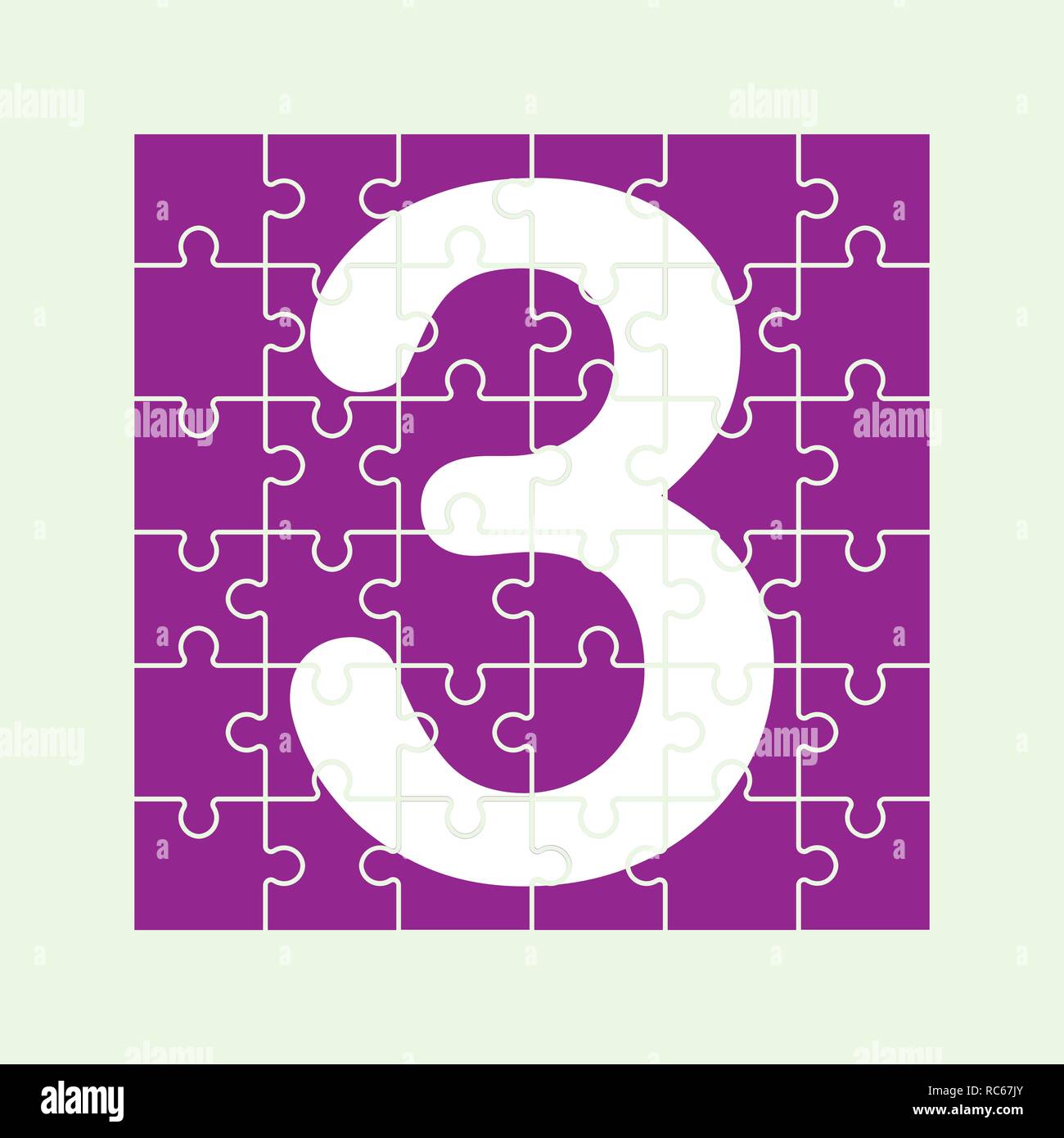 3 part of picture Stock Vector Images - Alamy