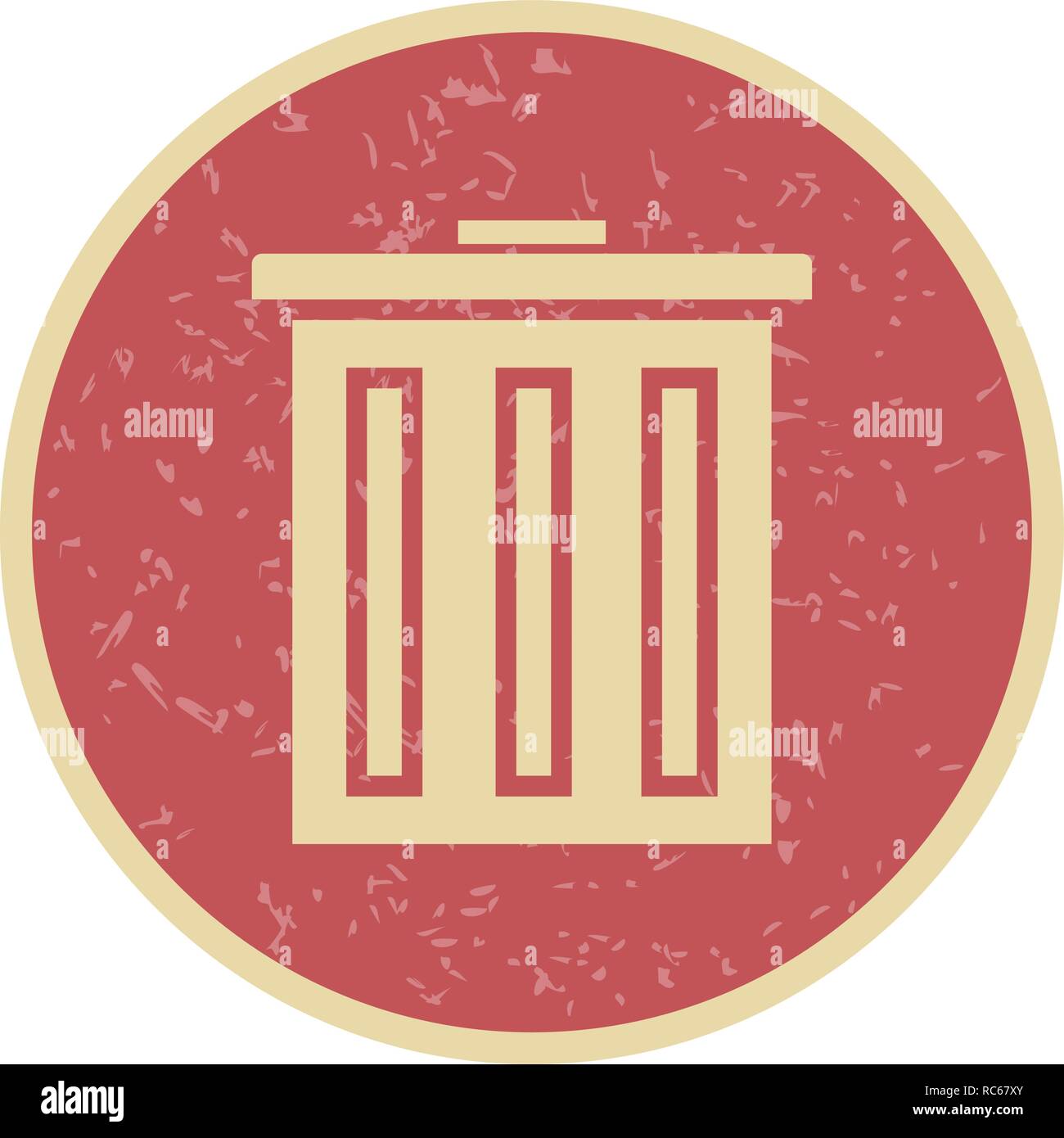Vector Trash Icon Stock Vector Image & Art - Alamy