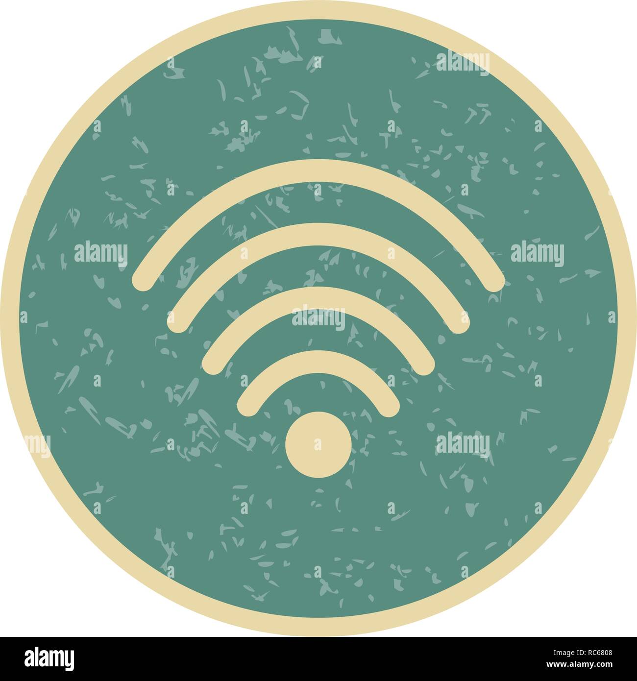 Vector Wifi Icon Stock Vector Image & Art - Alamy