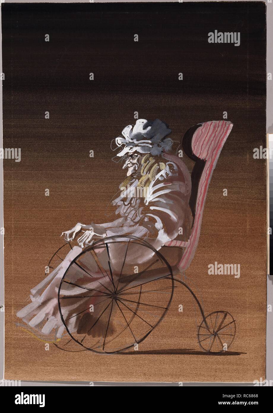 Composition with two letters. Museum: State Russian Museum, St ...