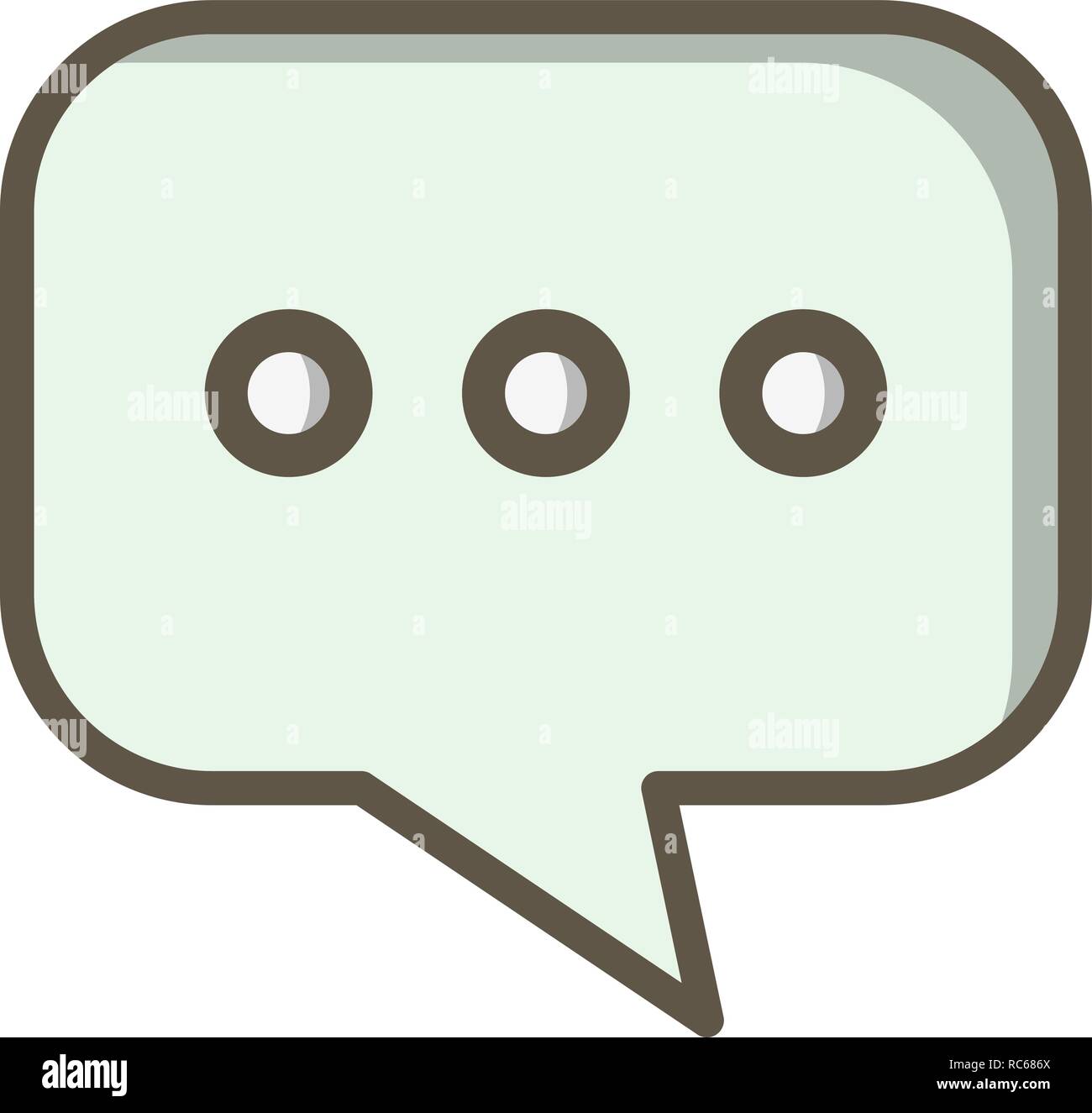 Vector Chat Icon Stock Vector Image & Art - Alamy