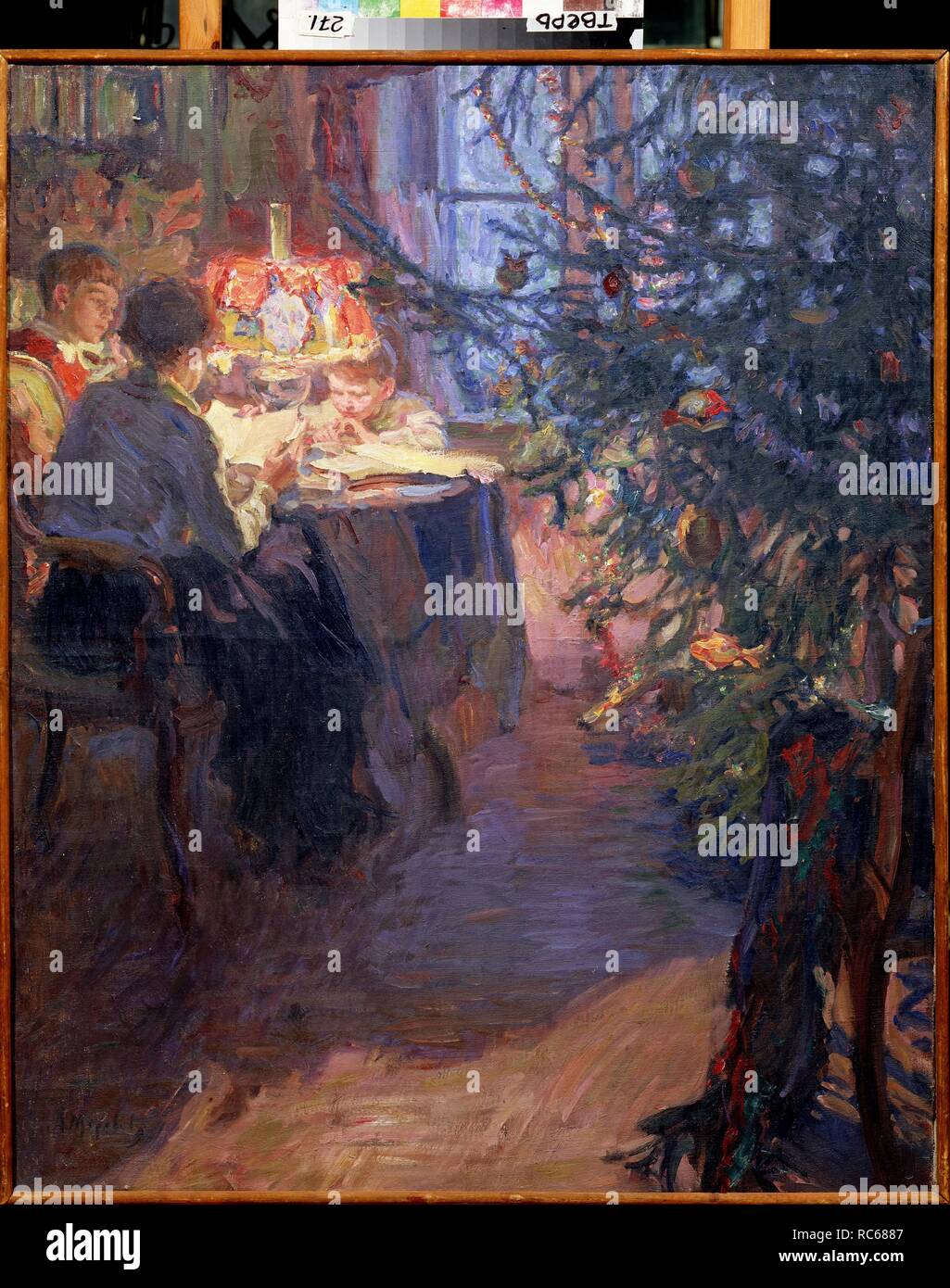 Christmas tree. Museum: Regional Art Gallery, Tver. Author: Moravov ...