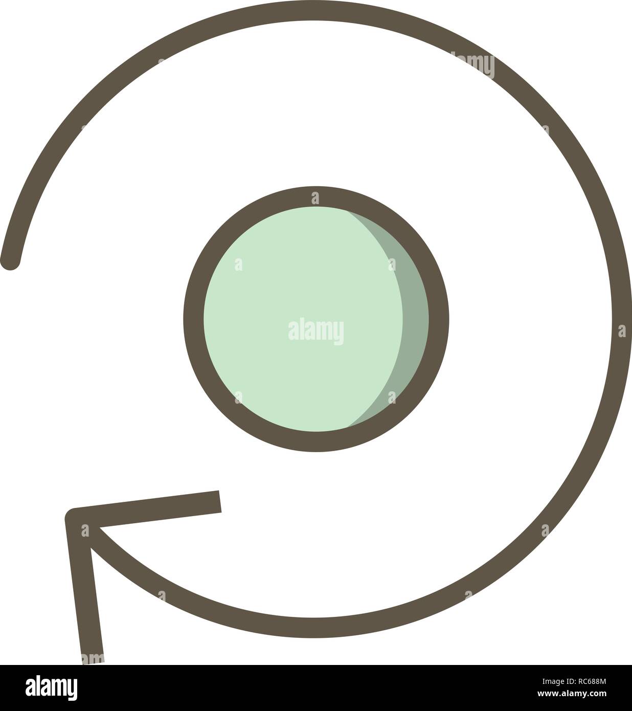 Vector Refresh Icon Stock Vector Image & Art - Alamy