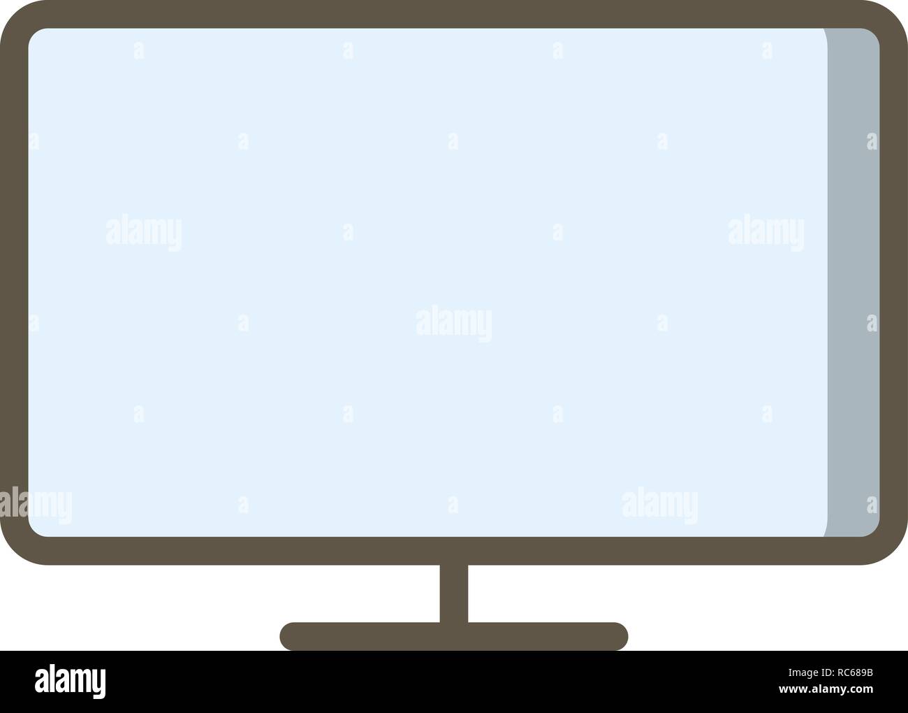 Vector LCD Icon Stock Vector Image & Art - Alamy