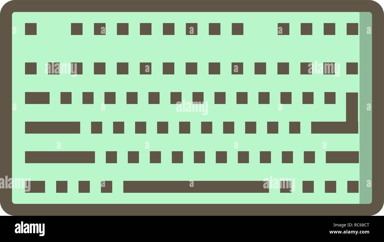 Vector Keyboard Icon Stock Vector Image & Art - Alamy