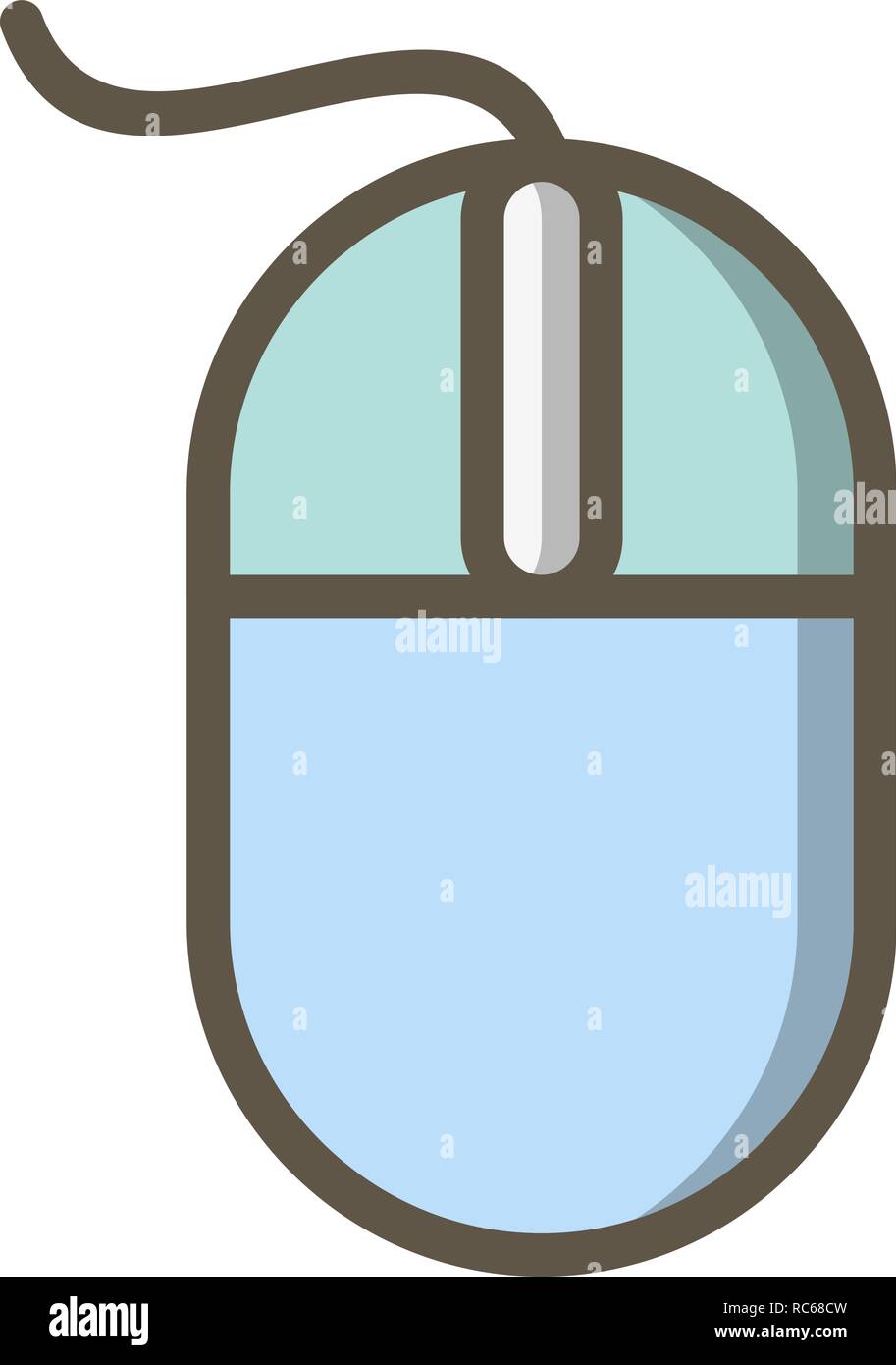 Mouse arrow icon line hi-res stock photography and images - Alamy