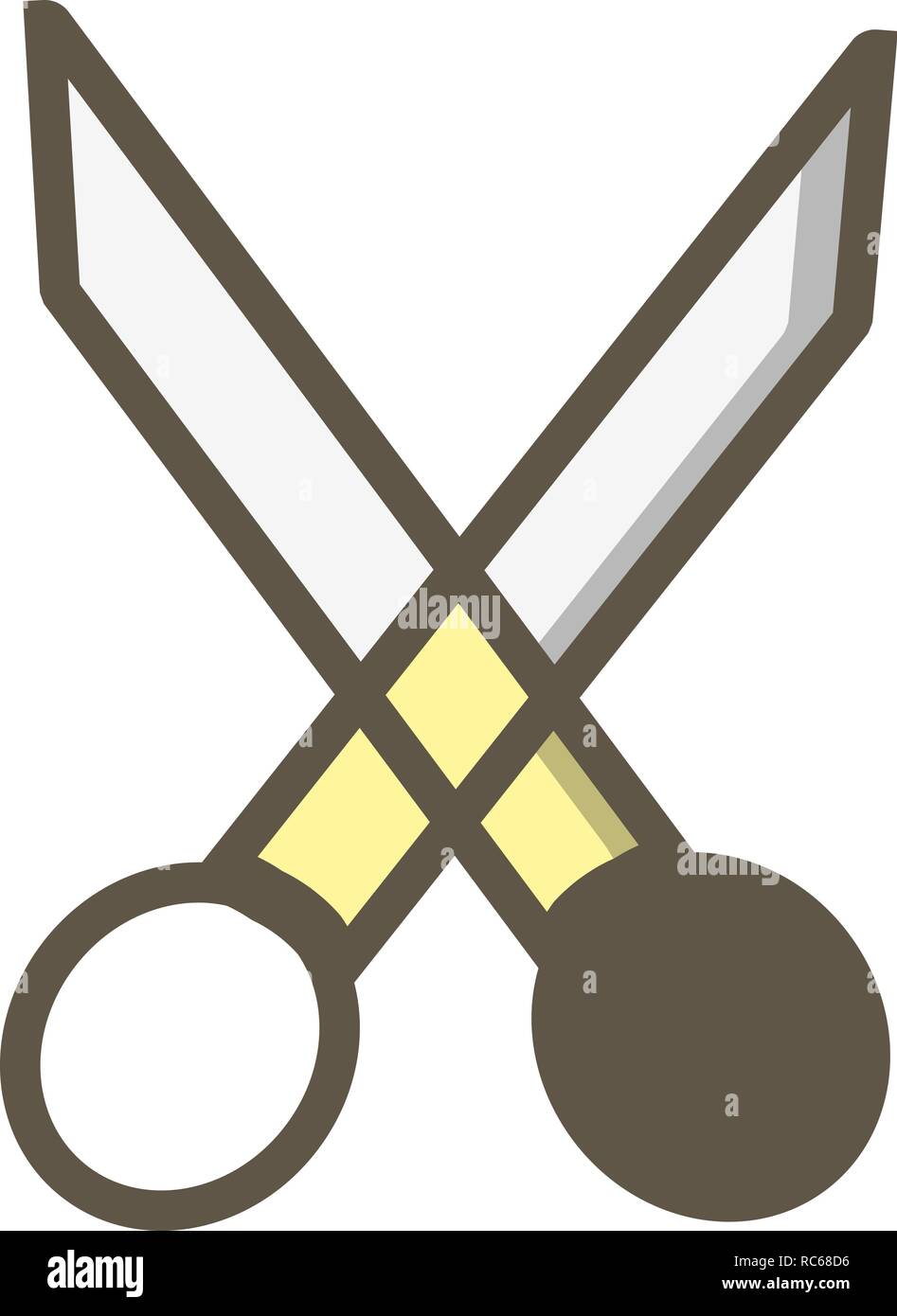 Vector Cut Icon Stock Vector Image & Art - Alamy