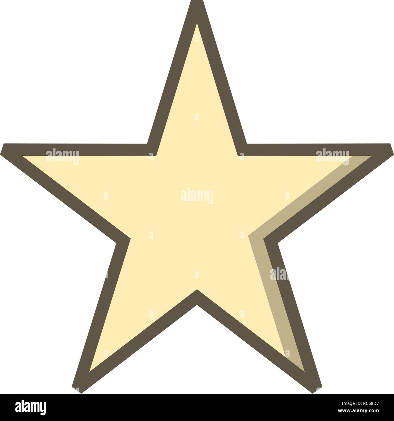 Vector Star Icon Stock Vector Image & Art - Alamy