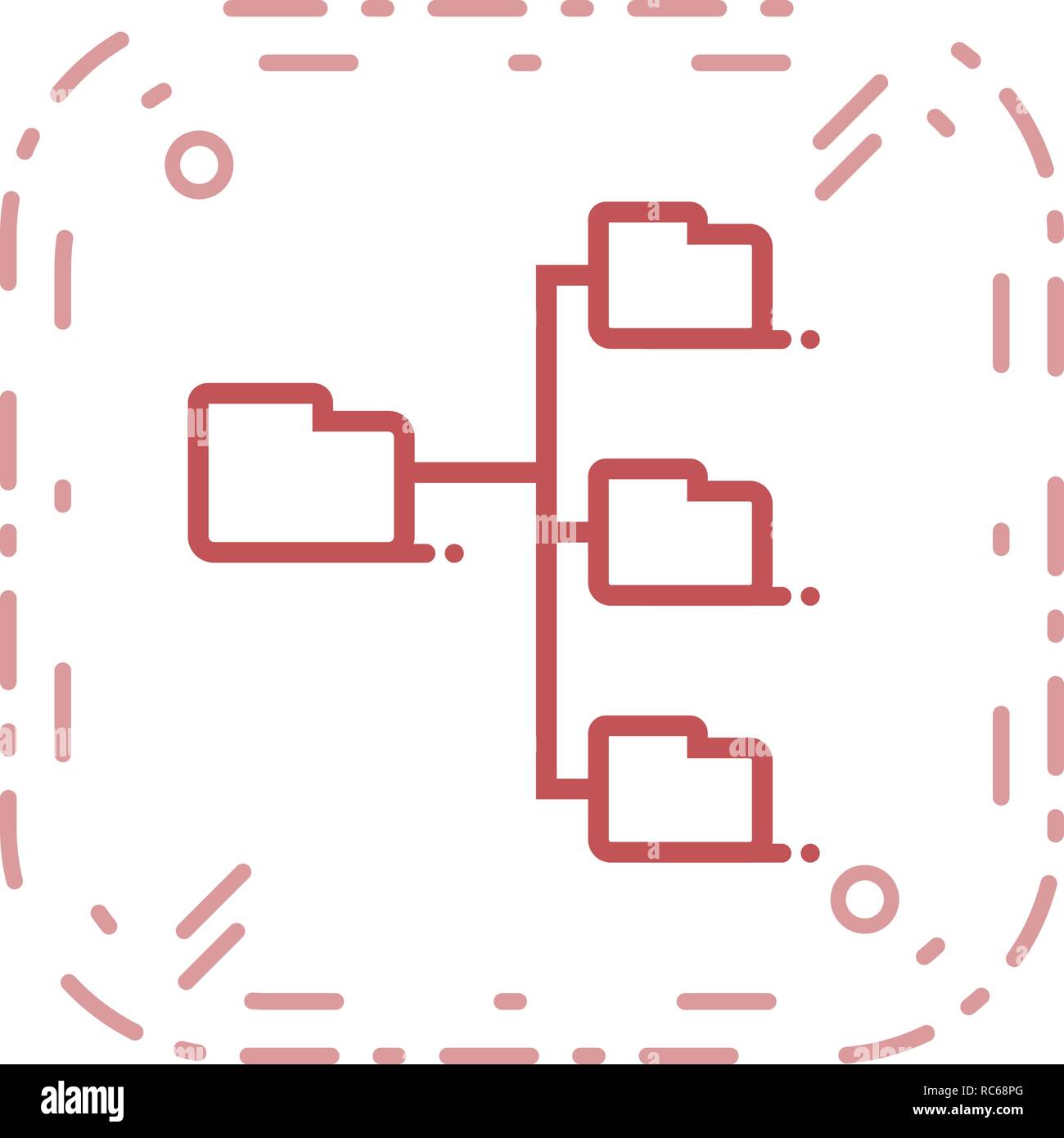 Vector Directories Icon Stock Vector Image & Art - Alamy