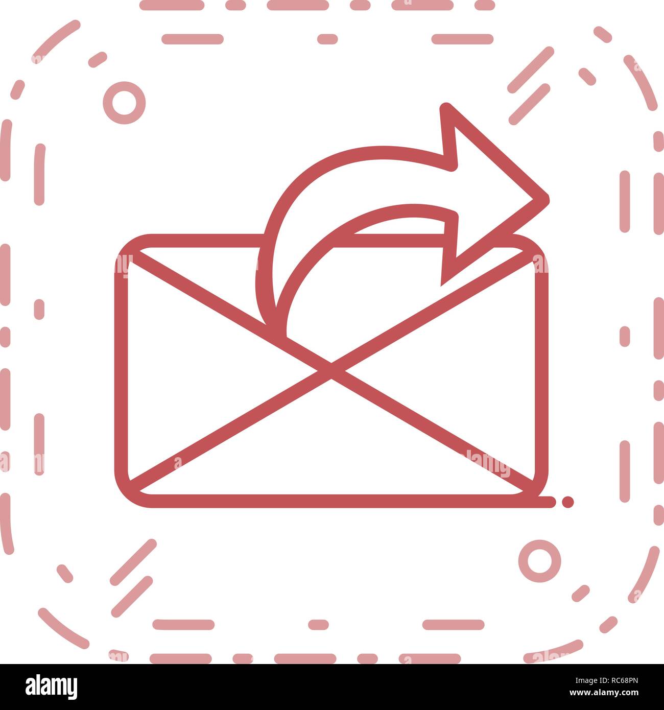 Vector Send Message Icon Stock Vector Image & Art - Alamy