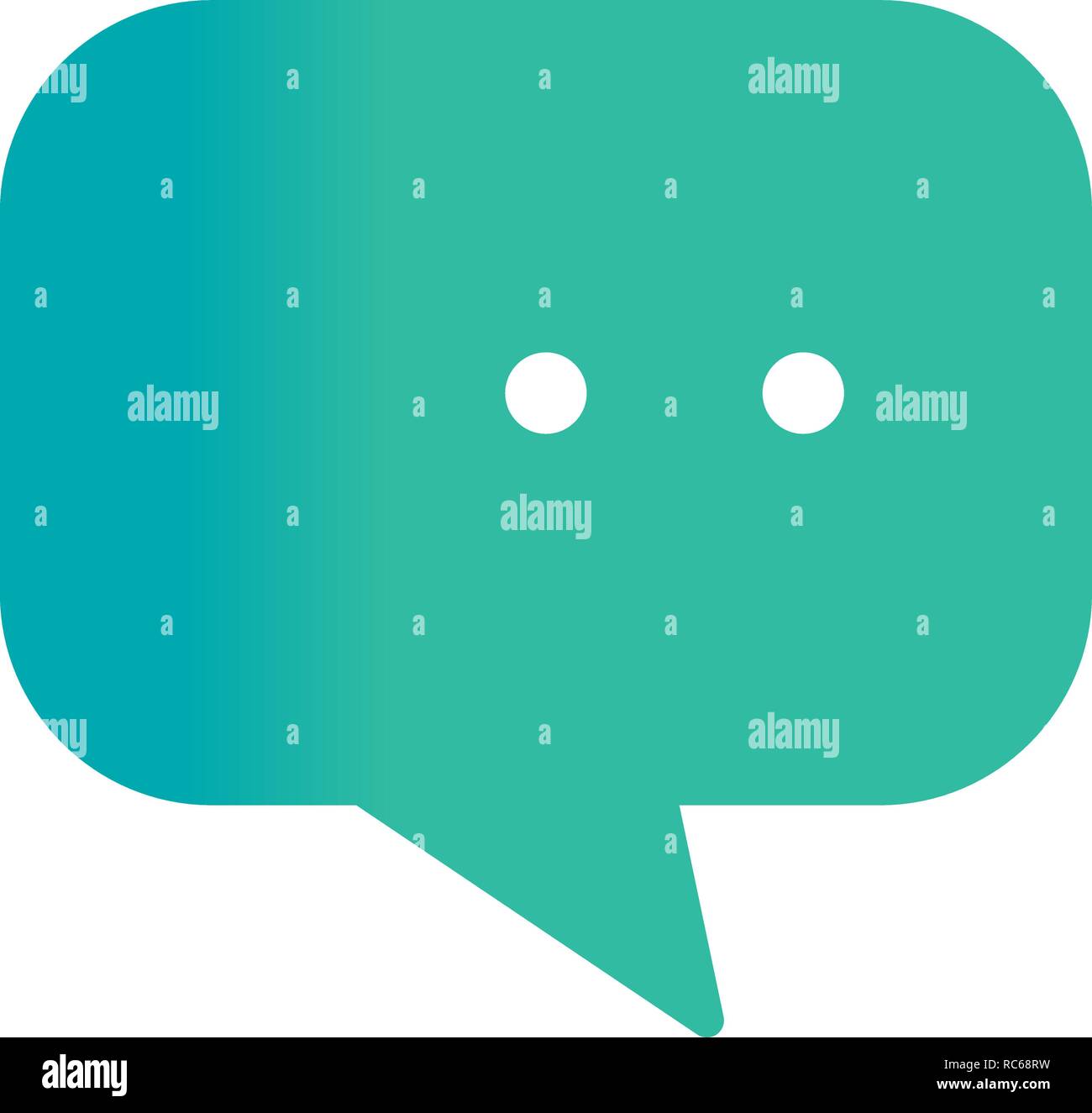 Vector Chat Icon Stock Vector Image & Art - Alamy