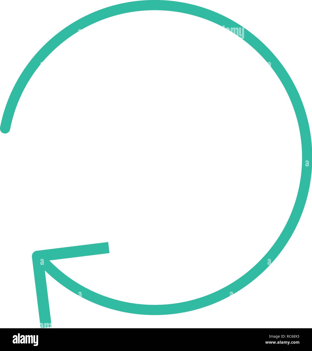 Vector Refresh Icon Stock Vector Image & Art - Alamy