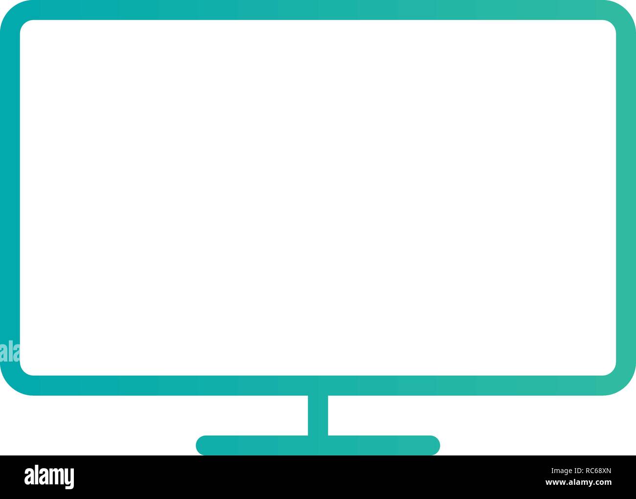 Vector LCD Icon Stock Vector Image & Art - Alamy