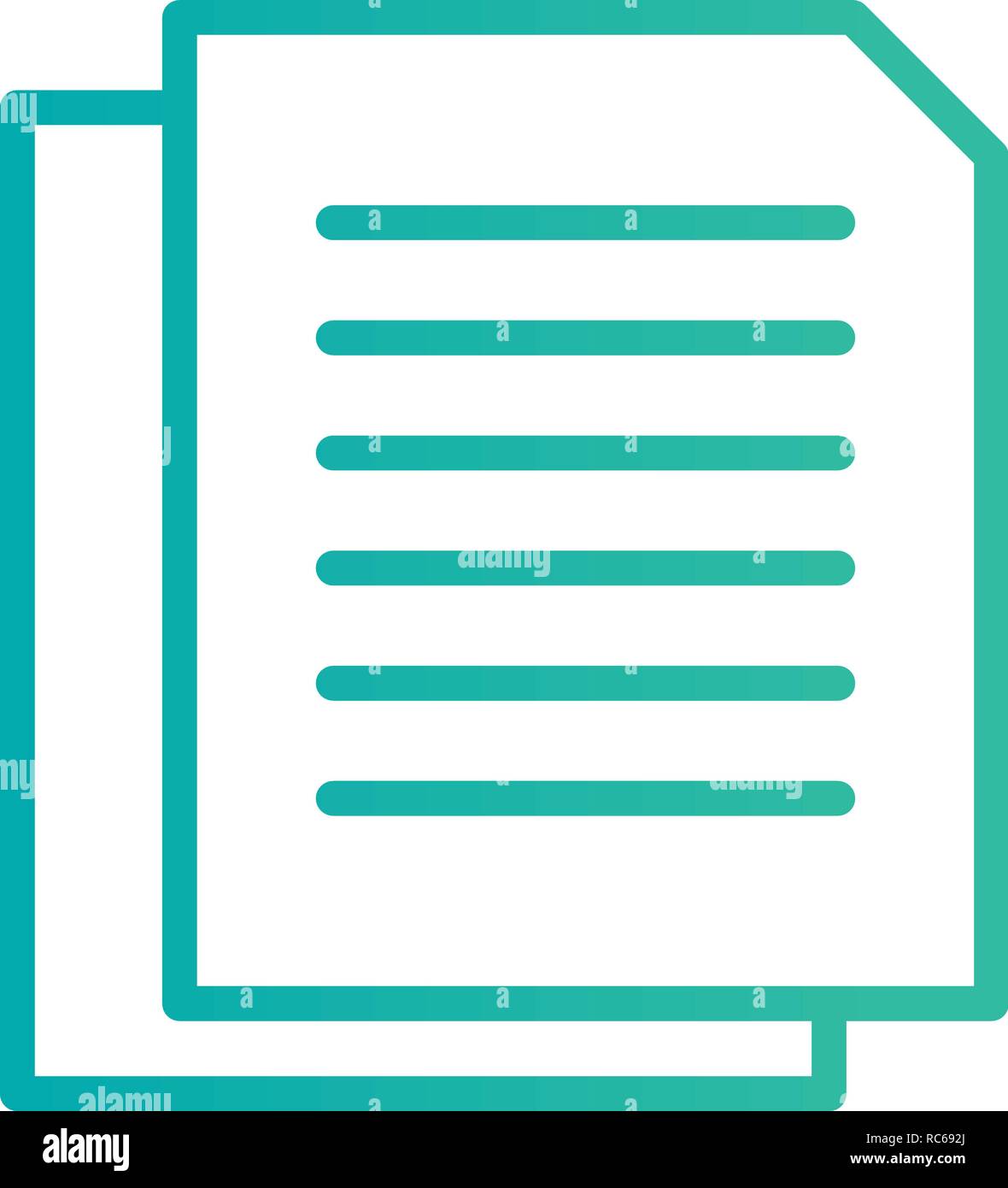 Vector Documents Icon Stock Vector Image & Art - Alamy