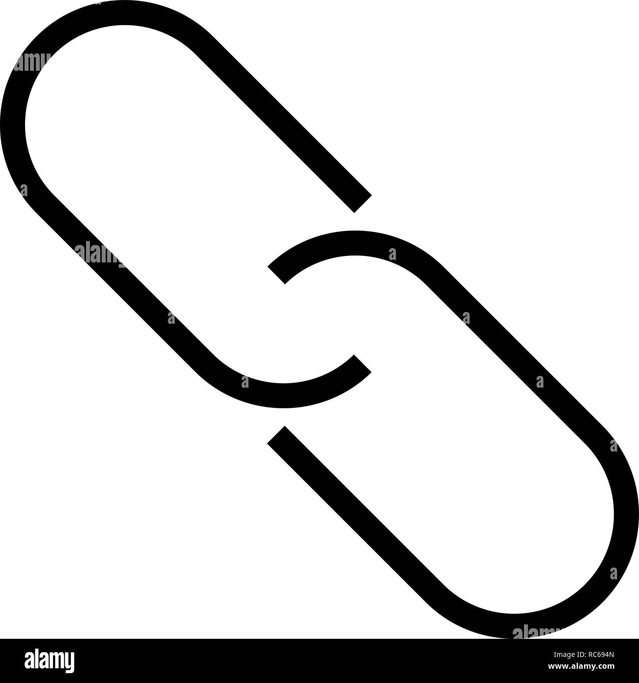 Vector Link Icon Stock Vector Image & Art - Alamy