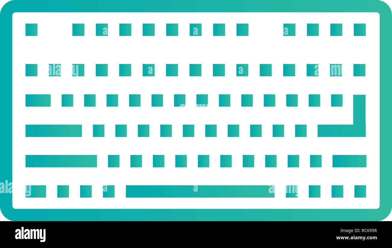 Vector Keyboard Icon Stock Vector Image & Art - Alamy