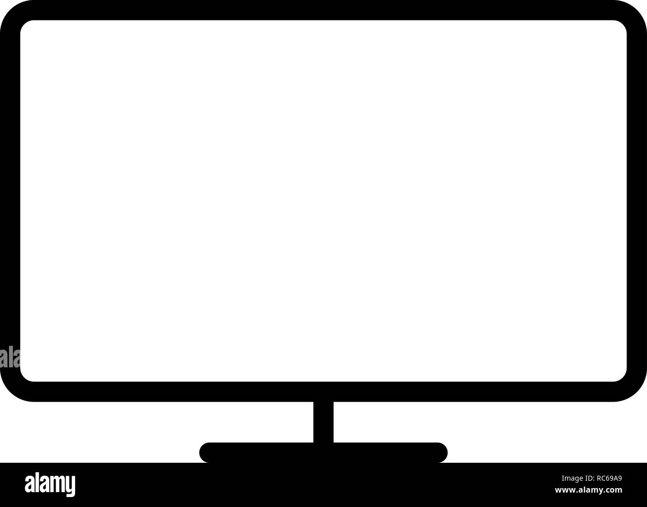 Led screen 3 Stock Vector Images - Alamy