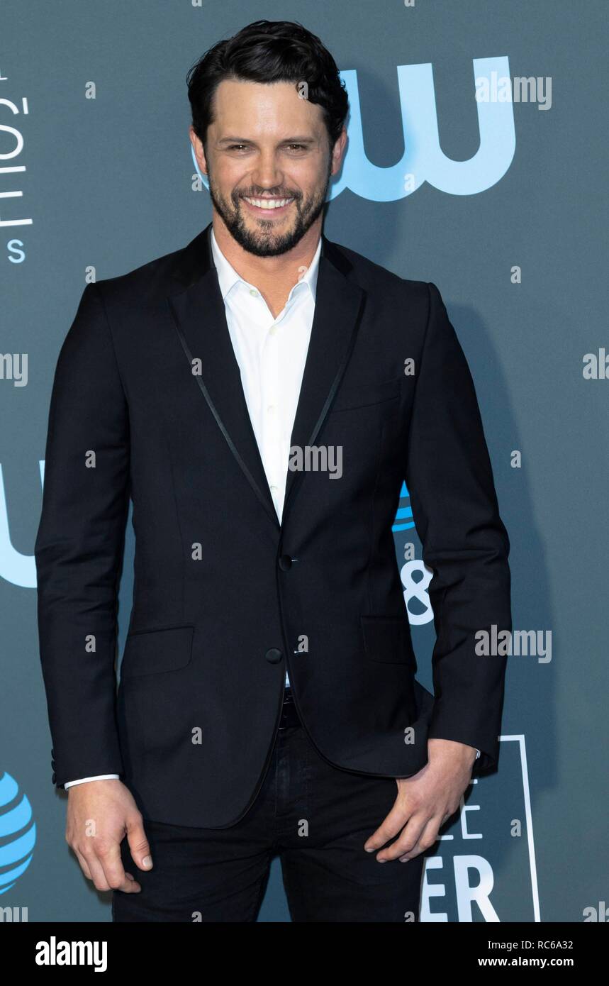 Santa Monica, California, USA. 13th Jan 2019. Nathan Parsons attends ...