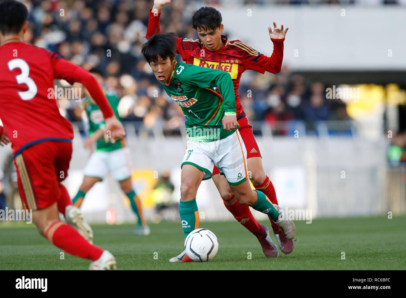 Saitama, Japan. 14th Jan, 2019. Hidetoshi Takeda () Football/Soccer ...
