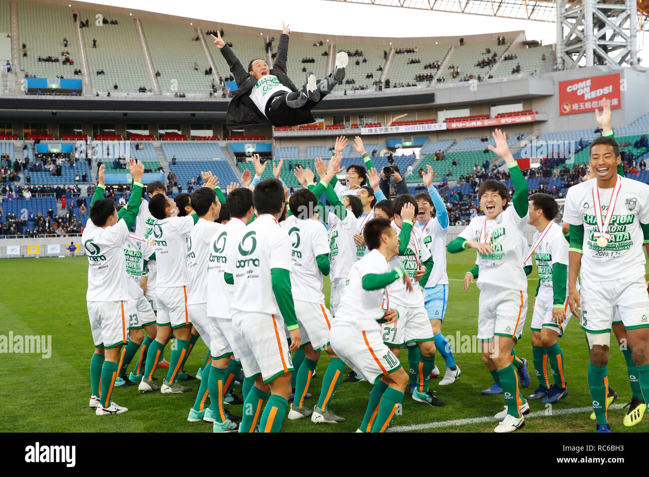 Saitama, Japan. 14th Jan, 2019. Go Kuroda () Football/Soccer : The 97th ...