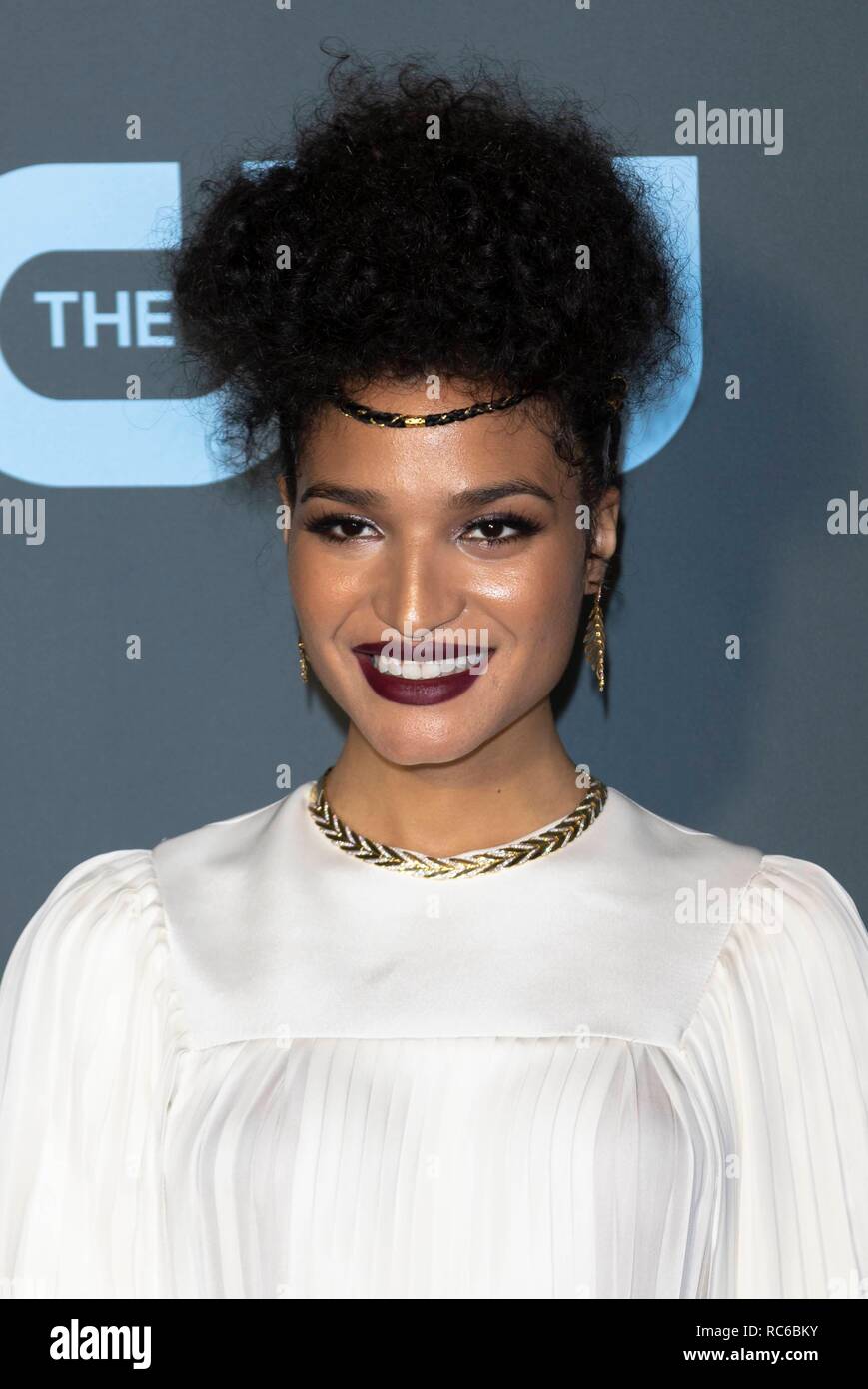 Indya Moore attends the 24th Annual Critics' Choice Awards at Barker ...