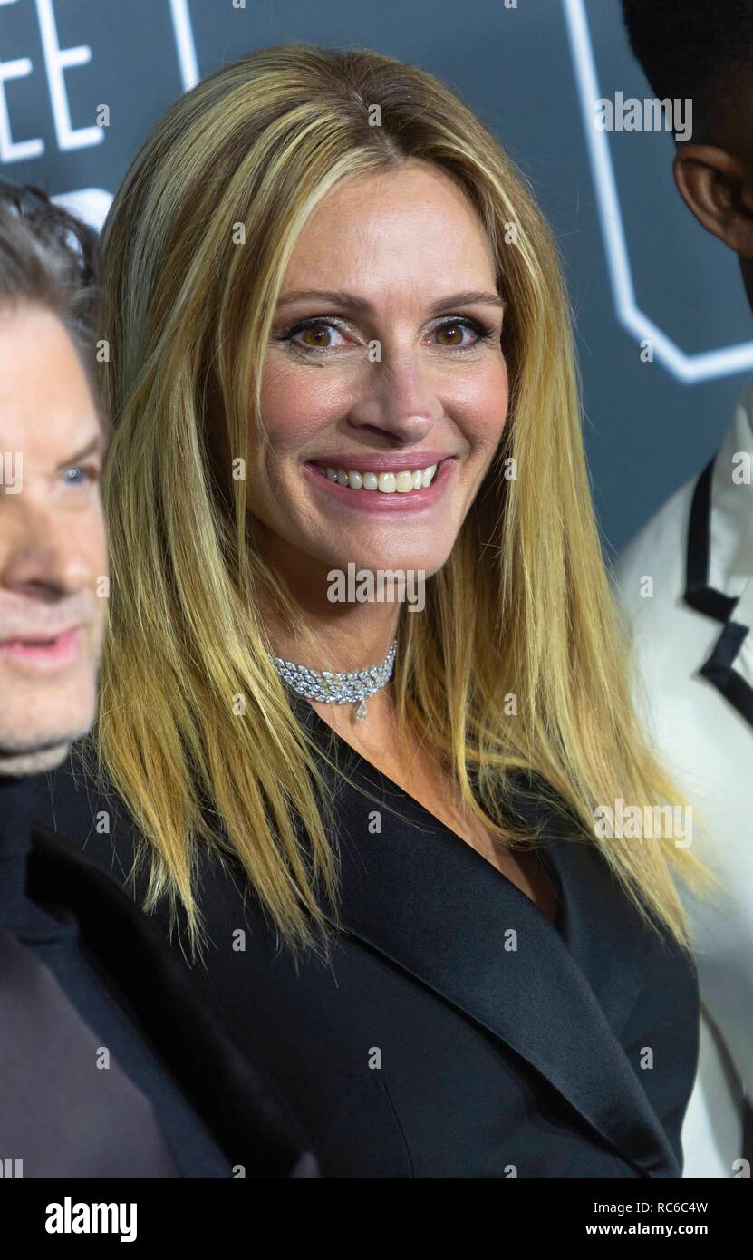 Julia Roberts attends the 24th Annual Critics' Choice Awards at Barker ...