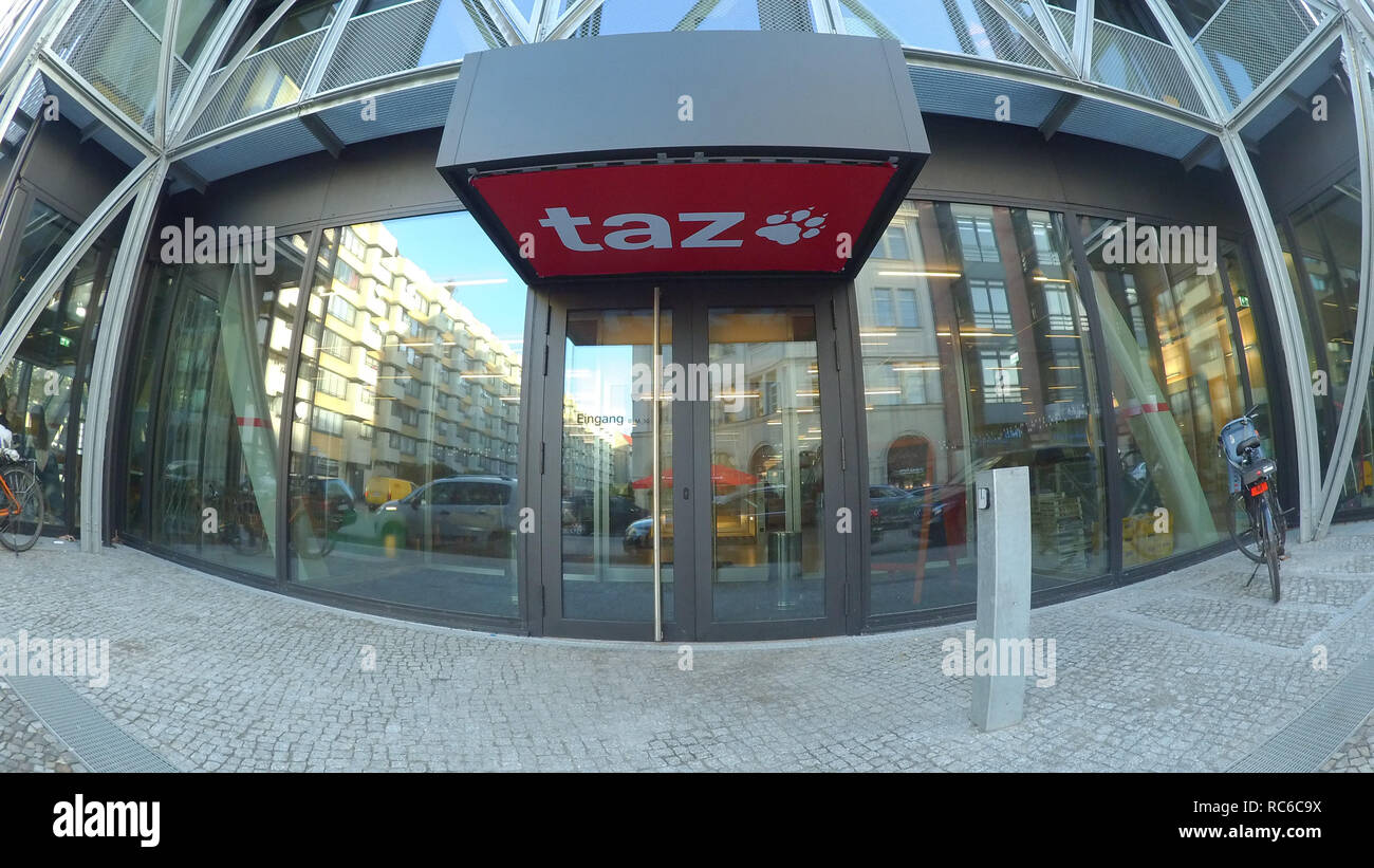 Taz building berlin germany hi-res stock photography and images - Alamy