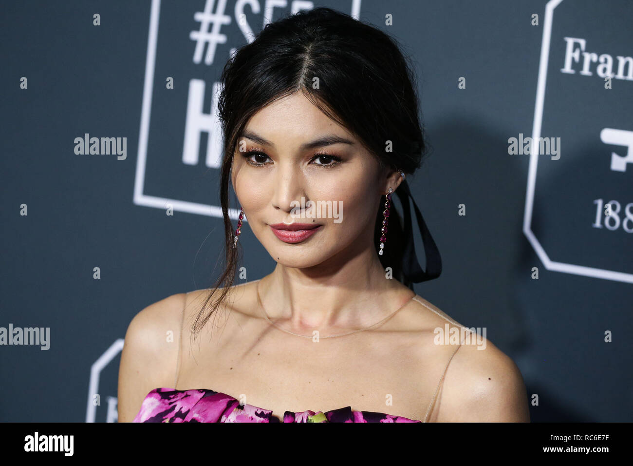 Santa Monica, United States. 13th Jan, 2019. Actress Gemma Chan wearing ...