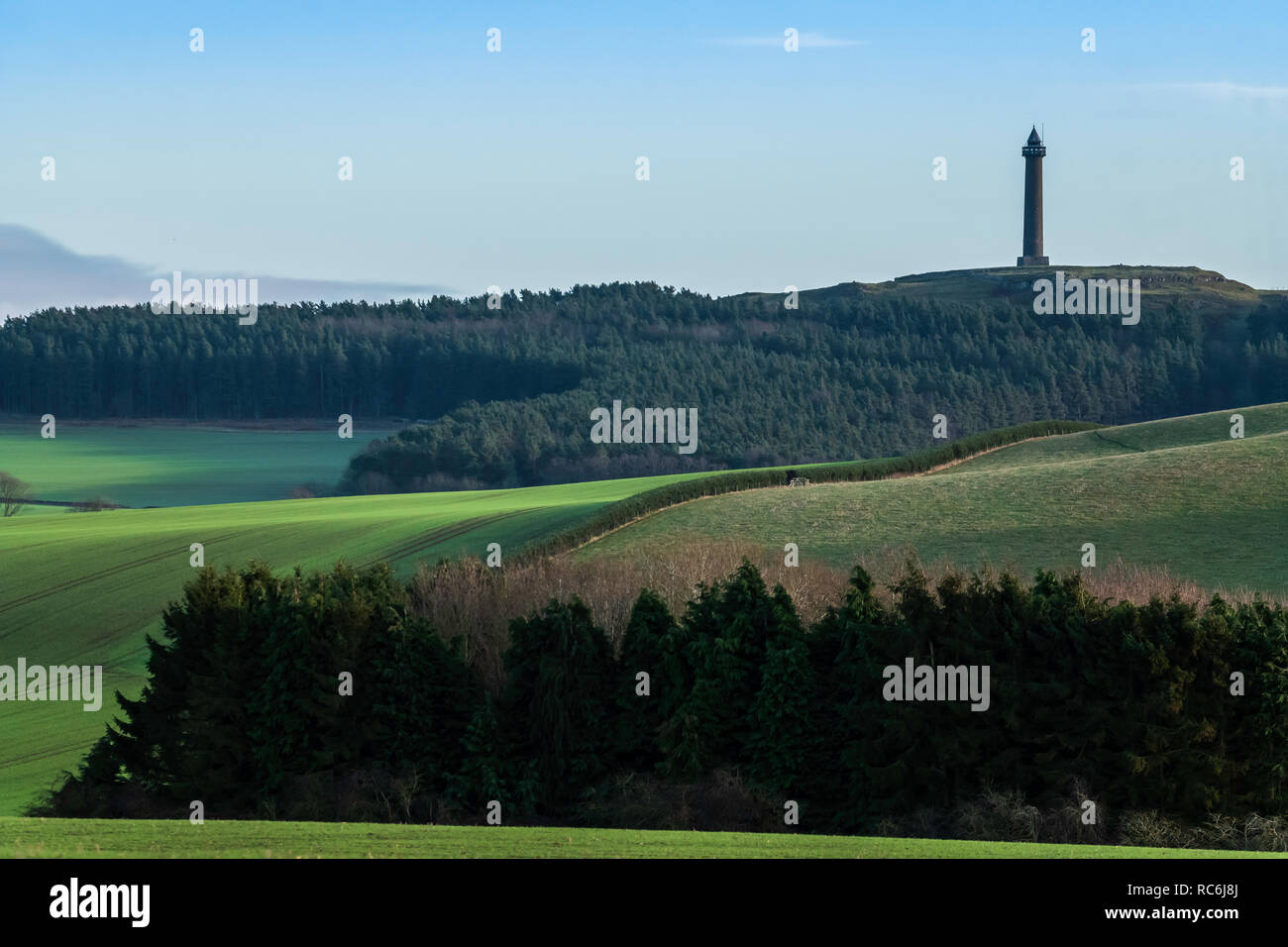 The Waterloo Monument Peniel Heugh High Resolution Stock Photography ...