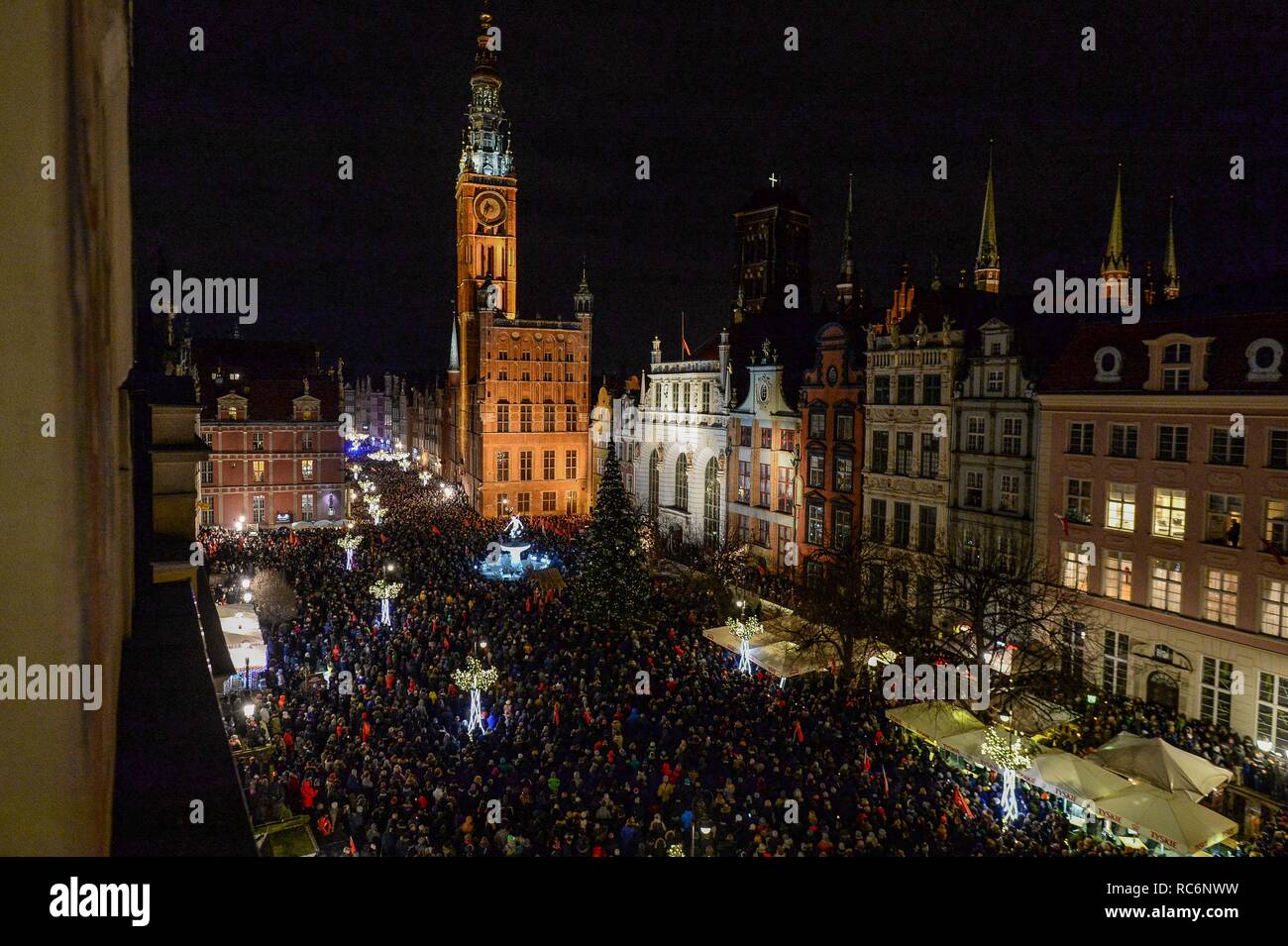 Gdansk, Pomerania, Poland. 14th Jan, 2019. January 14, 2019 - Gdansk ...