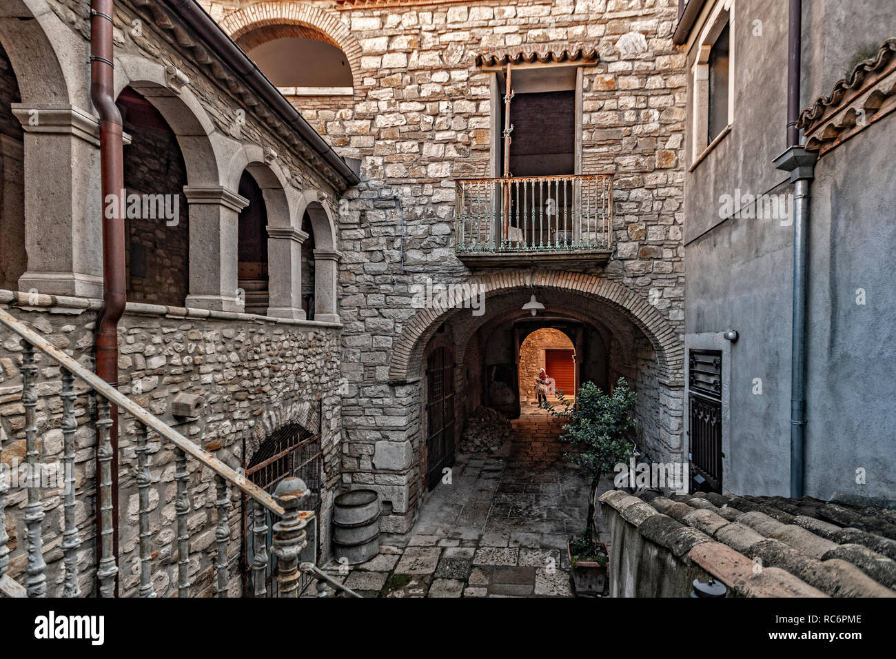 Italy Basilicata Venosa Stock Photo - Alamy